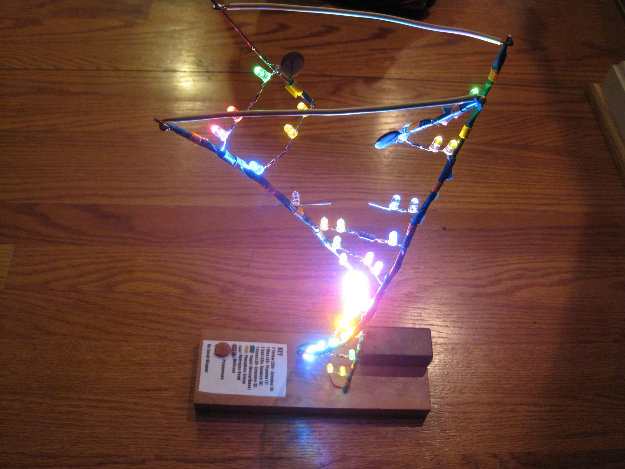LED DNA Model : 9 Steps - Instructables