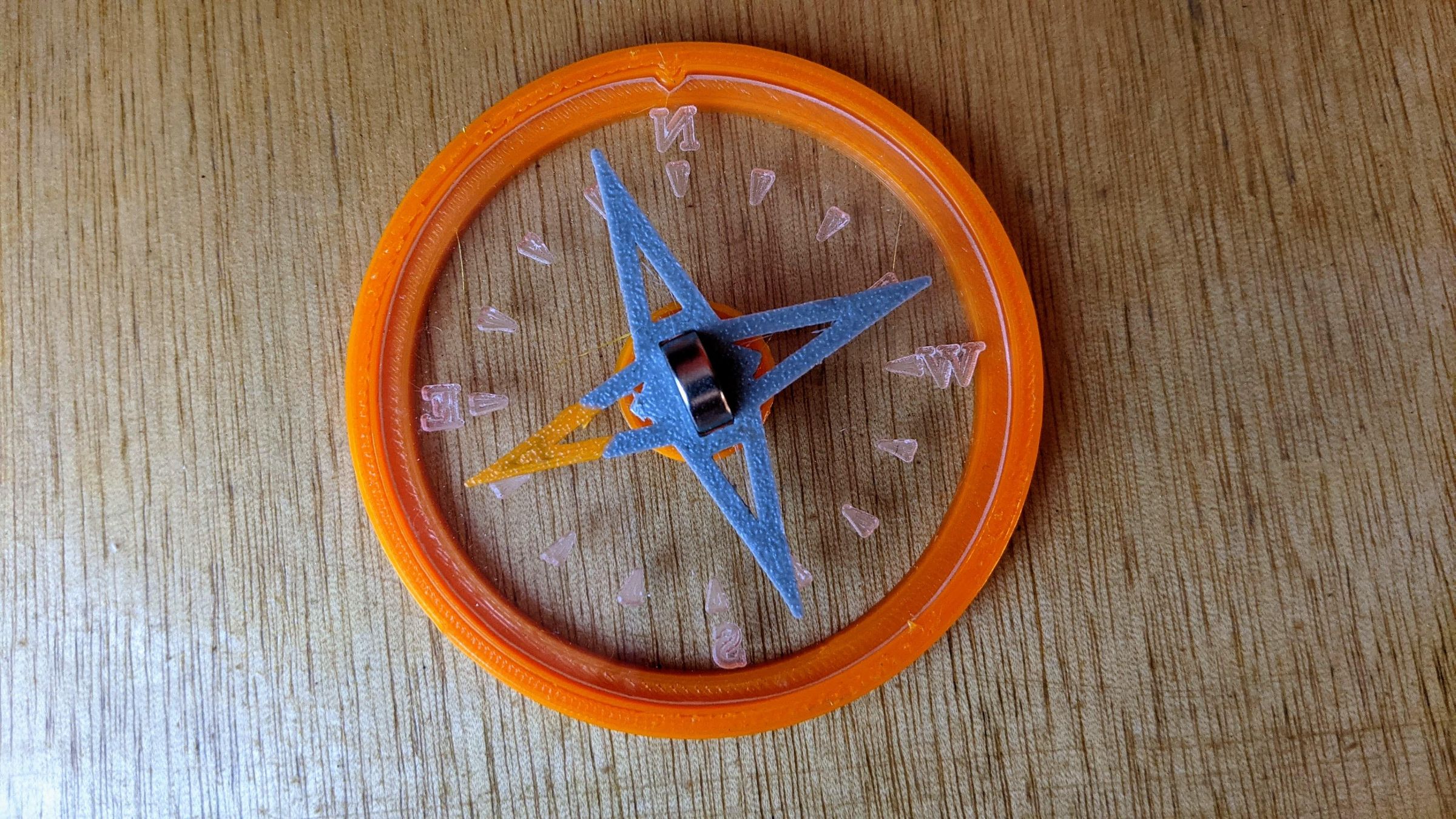AZIMUTH the World's First 3D Printed Compass : 7 Steps (with Pictures ...