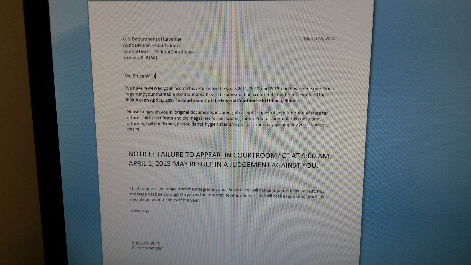 Mean April Fool's Prank - Instructables