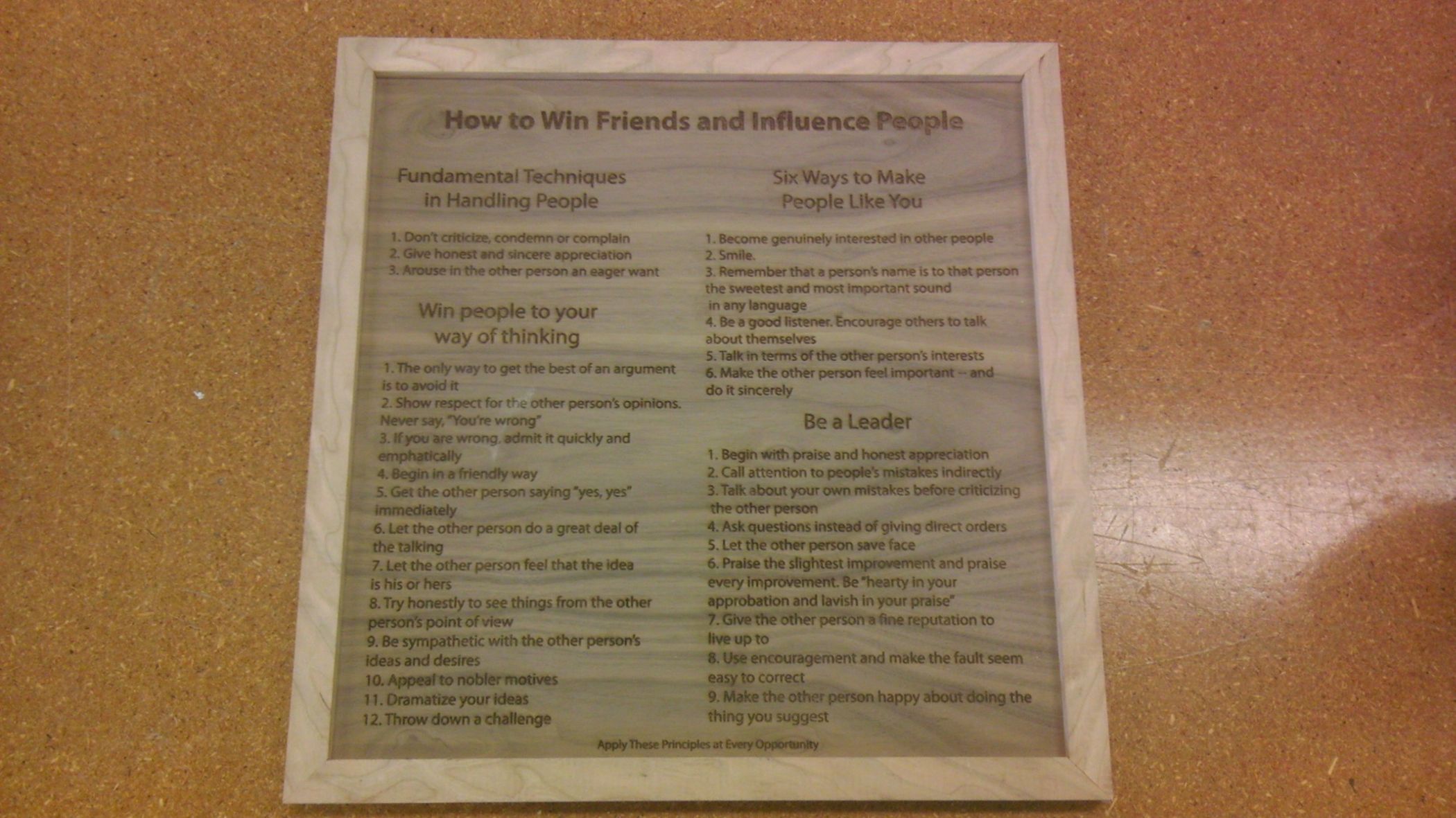 DIY Wooden Framed Laser Etched Poster : 4 Steps (with Pictures ...