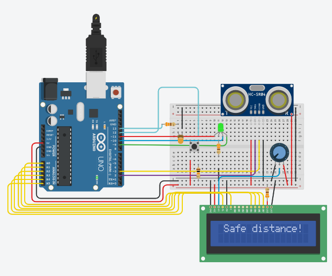 Covid-19 Safe Distance Detector : 4 Steps - Instructables