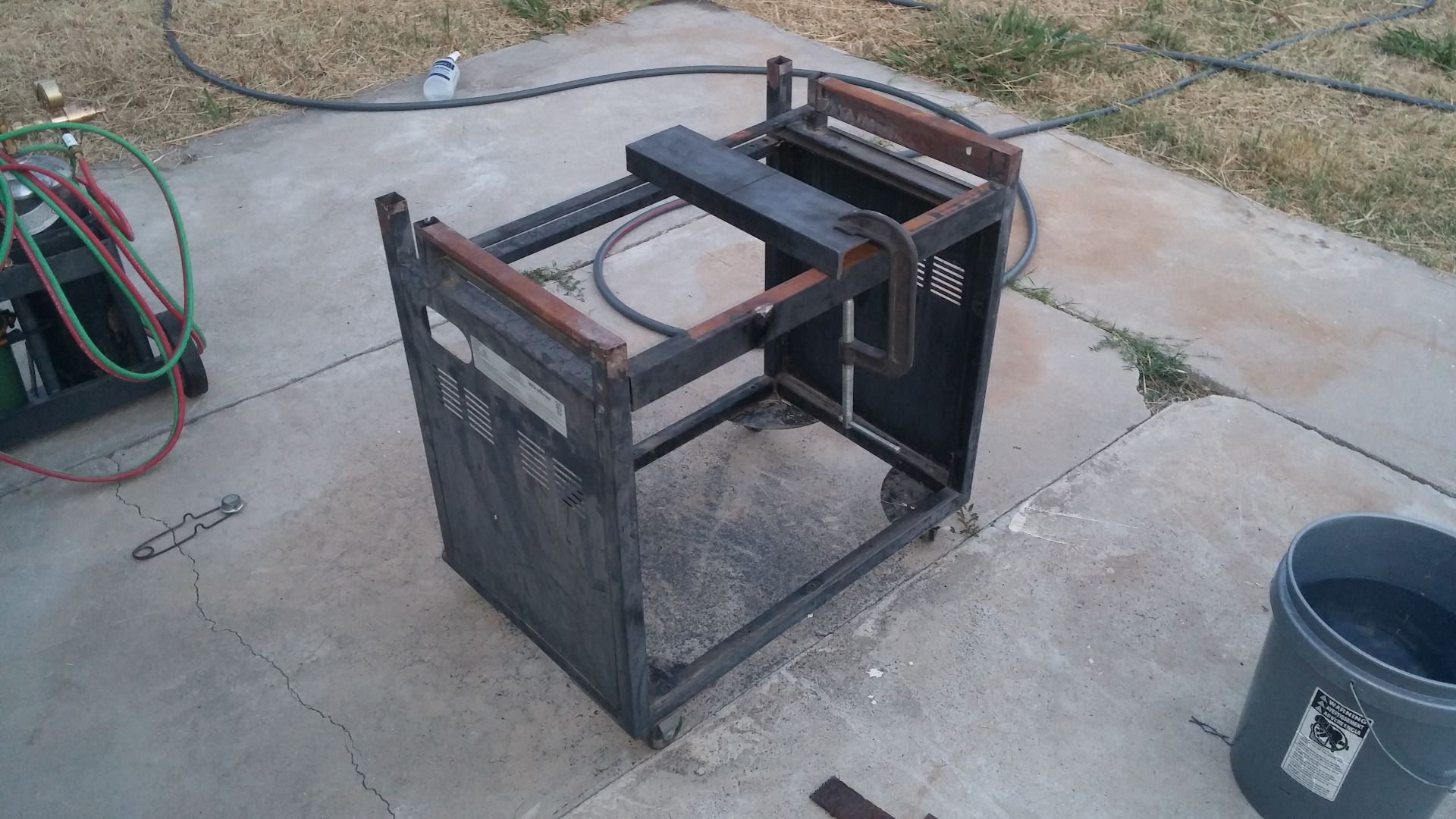 Custom Pedestal Stand for Shop Bench Grinder (Using SMAW Welding) : 5 ...
