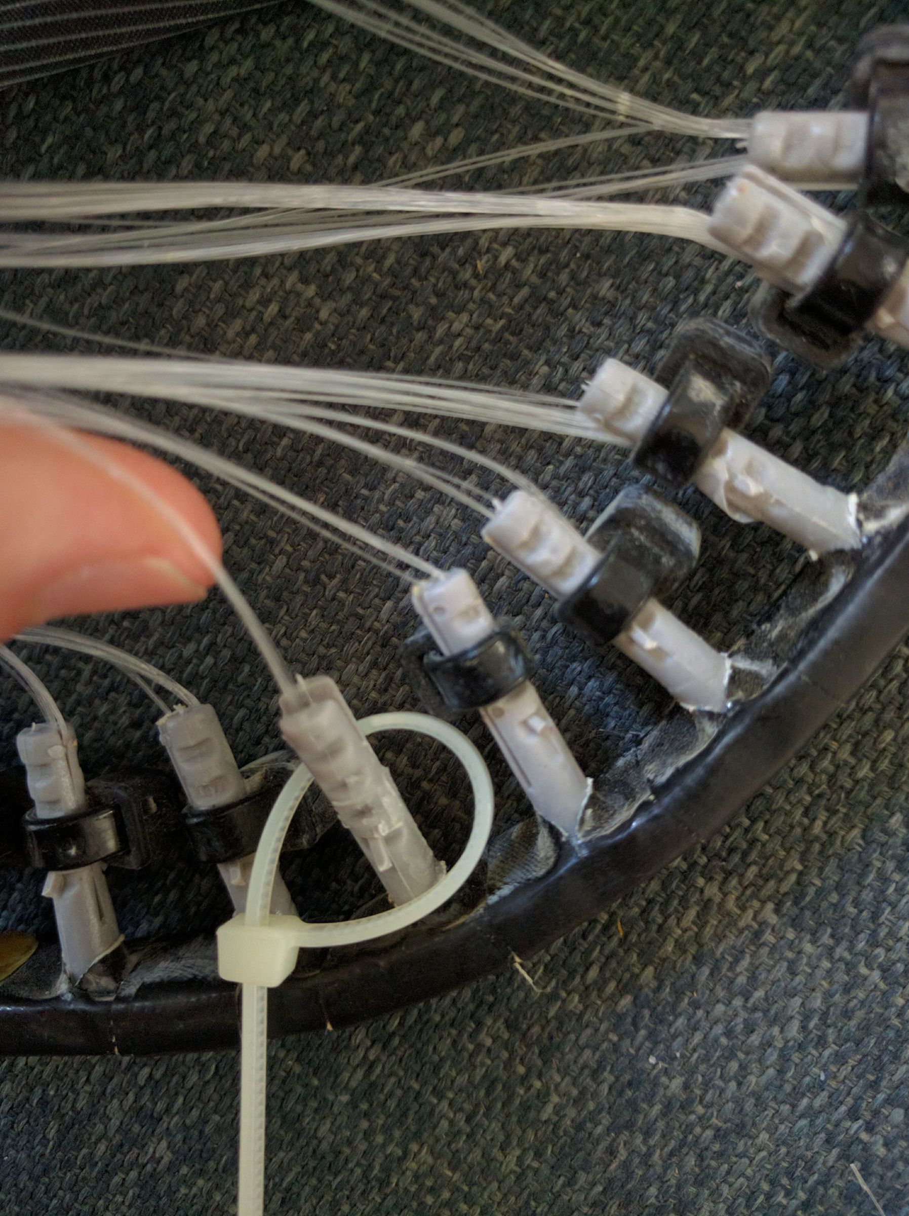Living Rainbow- an Arduino Controlled Fiber Optic Cape : 10 Steps (with ...
