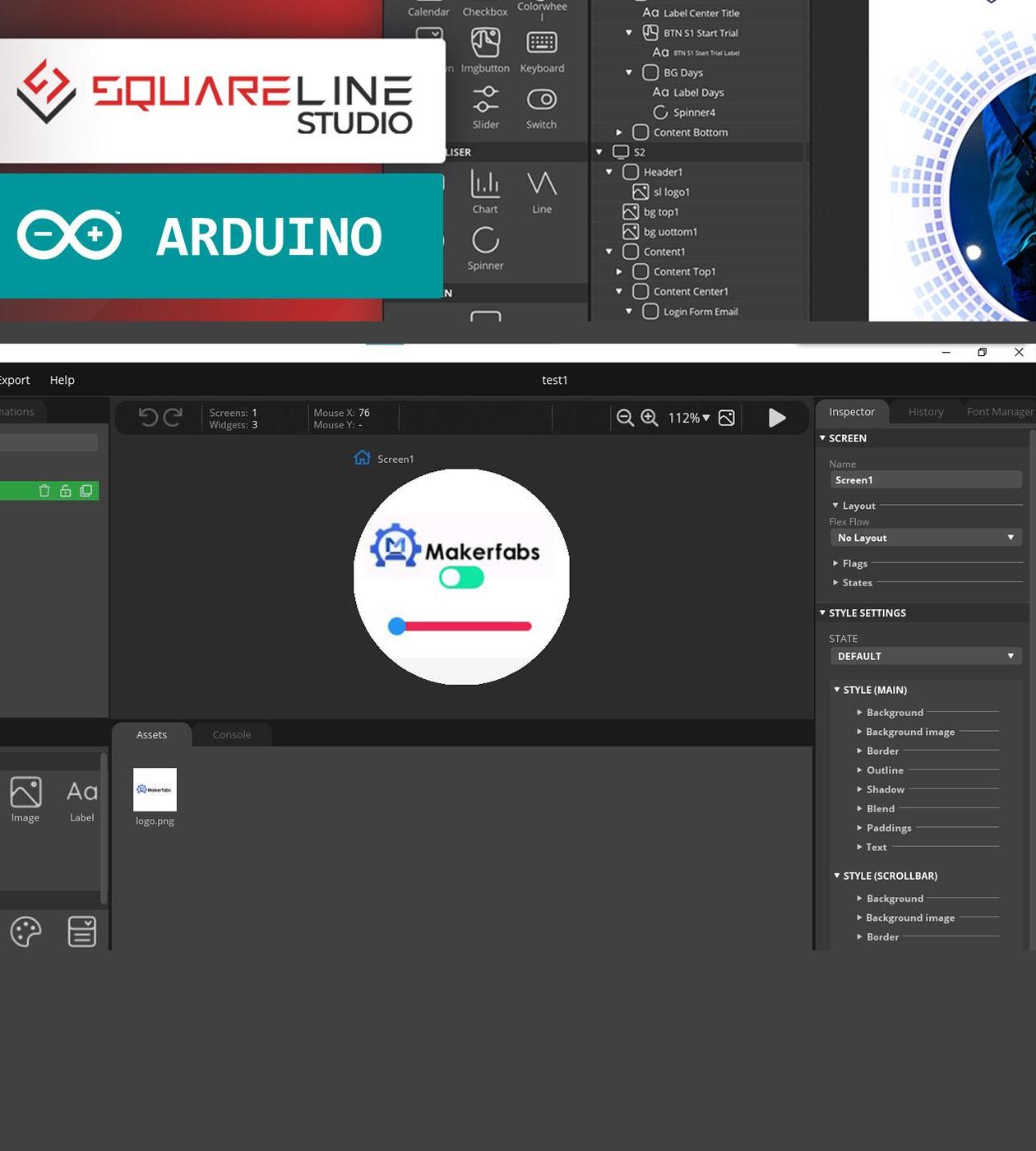 Squareline Begin With Arduino : 3 Steps - Instructables
