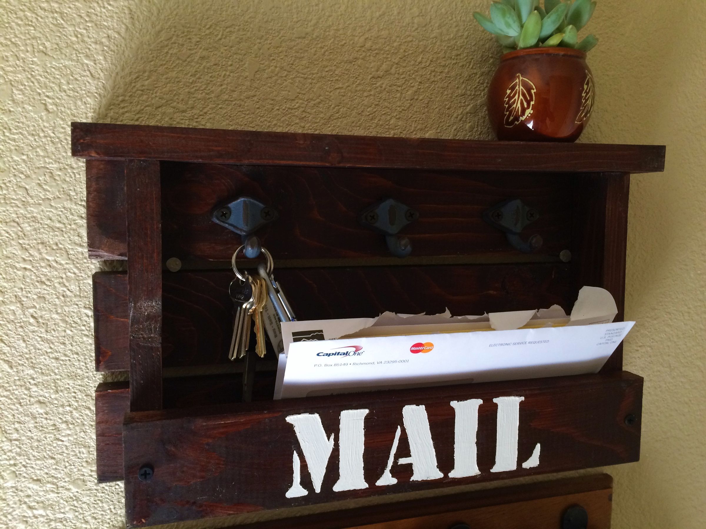 Rustic Key Rack : 5 Steps (with Pictures) - Instructables