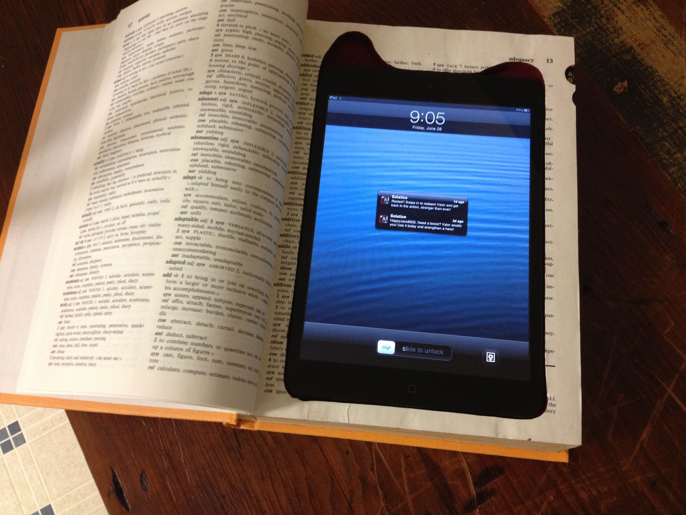 Make an IPad Mini Book With Storage Compartment : 9 Steps (with ...