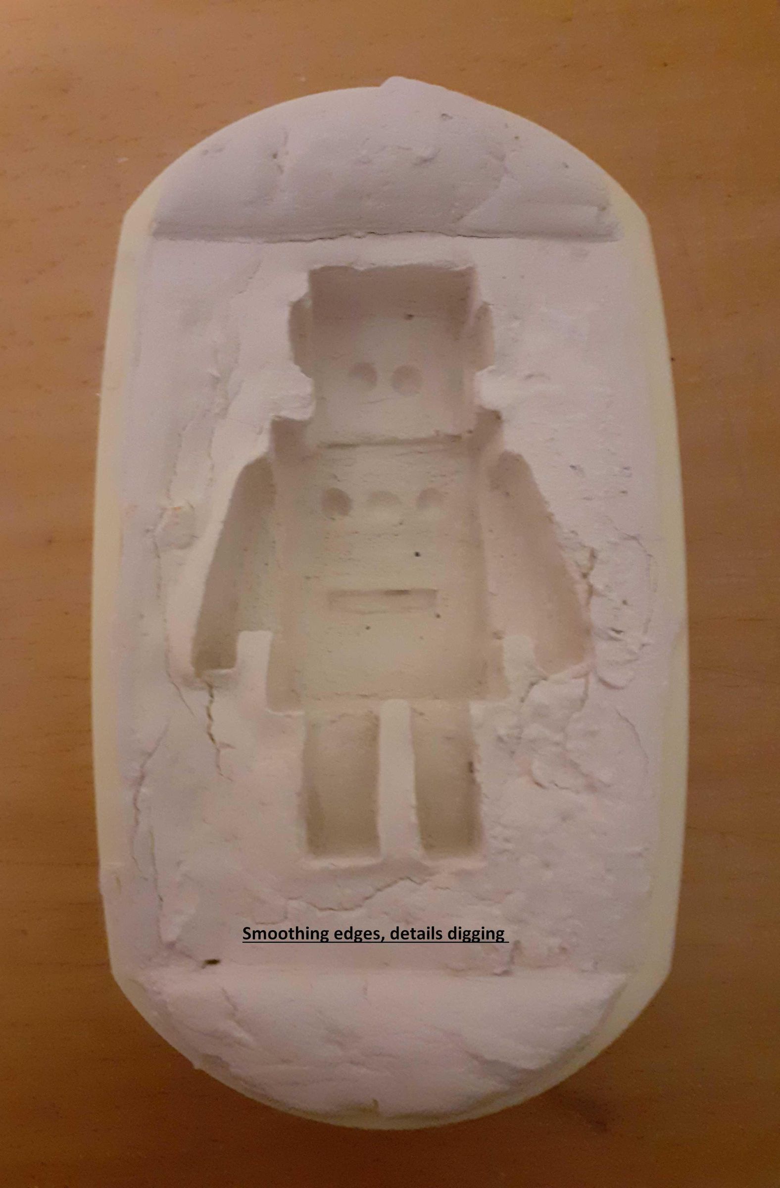 Molding Plastic With Polystyrene Paste. Cold Molding Process : 7 Steps ...