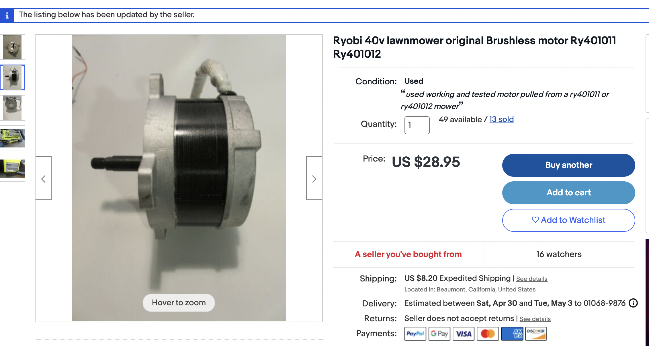 The Revolve Electric Lawn Mower - Made From Recycled Components! : 12 ...