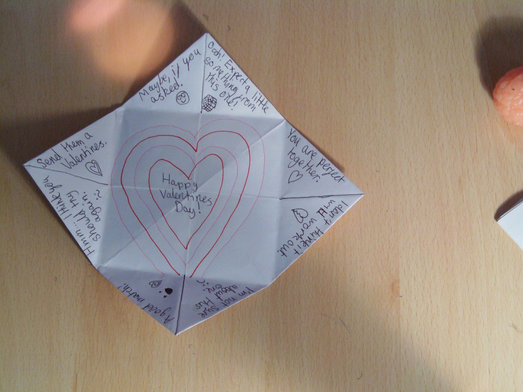 A Valentines Fortune Teller-are They the One for Me? : 10 Steps ...