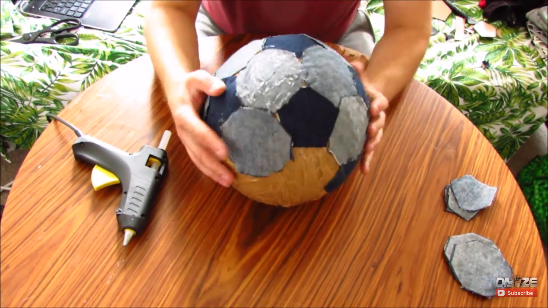 Homemade Soccer Ball Football : 4 Steps (with Pictures) - Instructables