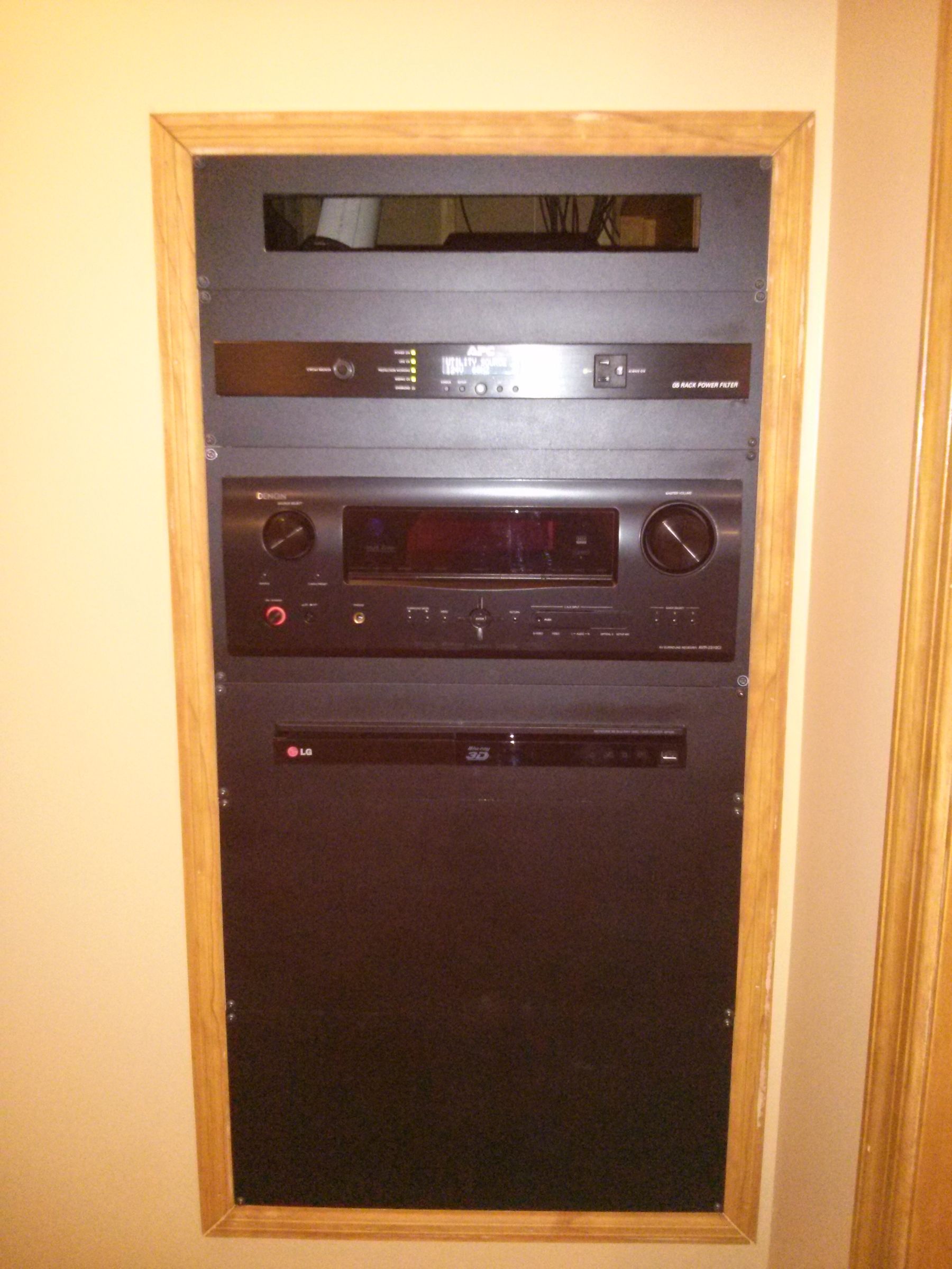 Easy In-Wall Theater Rack : 6 Steps (with Pictures) - Instructables