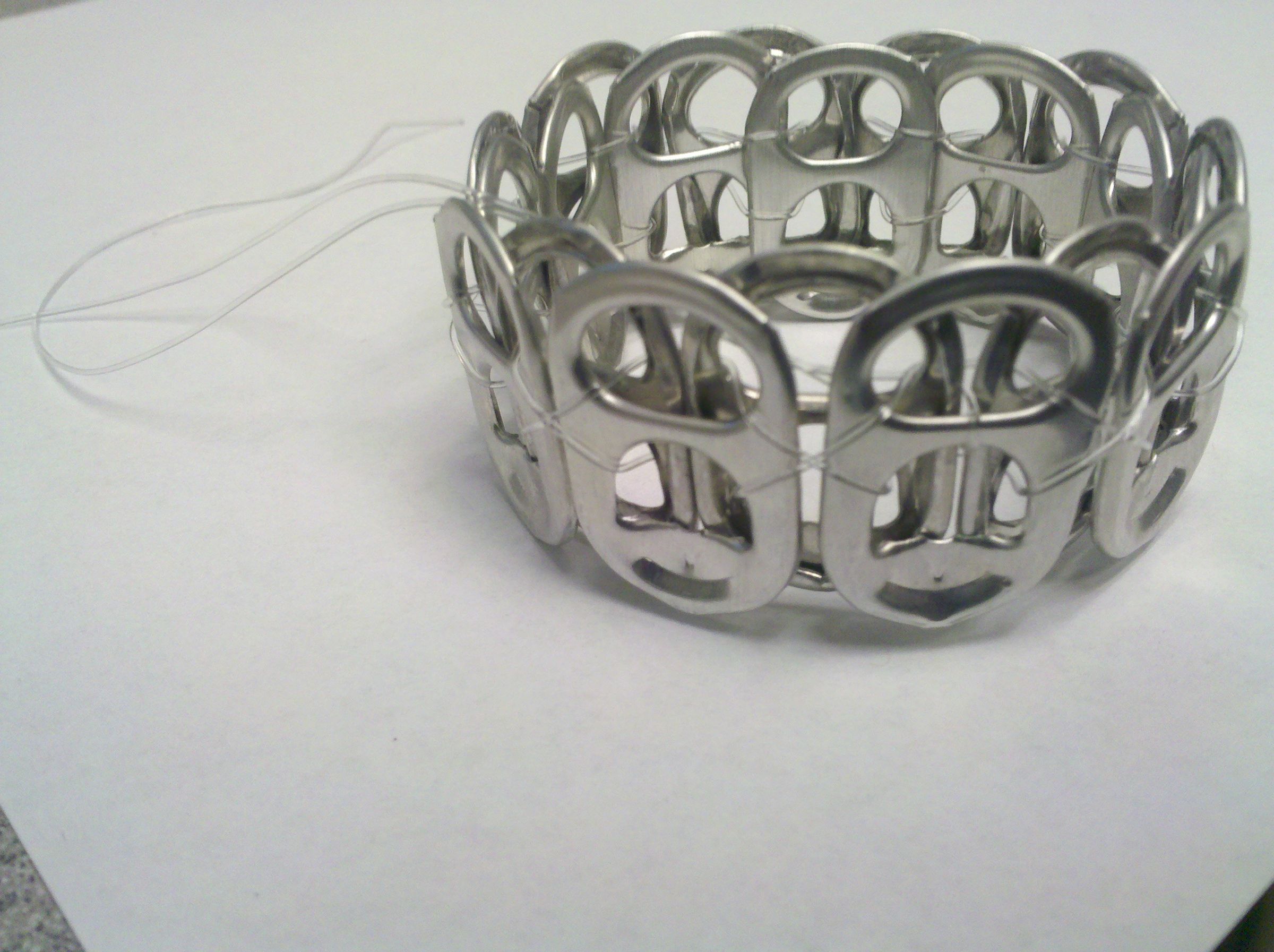 Soda Can Tab Bracelet : 11 Steps - Instructables