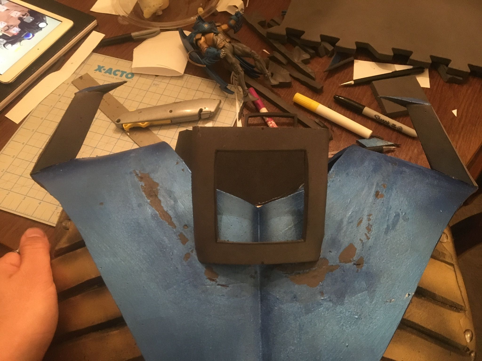 How to Create a DC: "Azrael Batman" Costume : 14 Steps (with Pictures ...