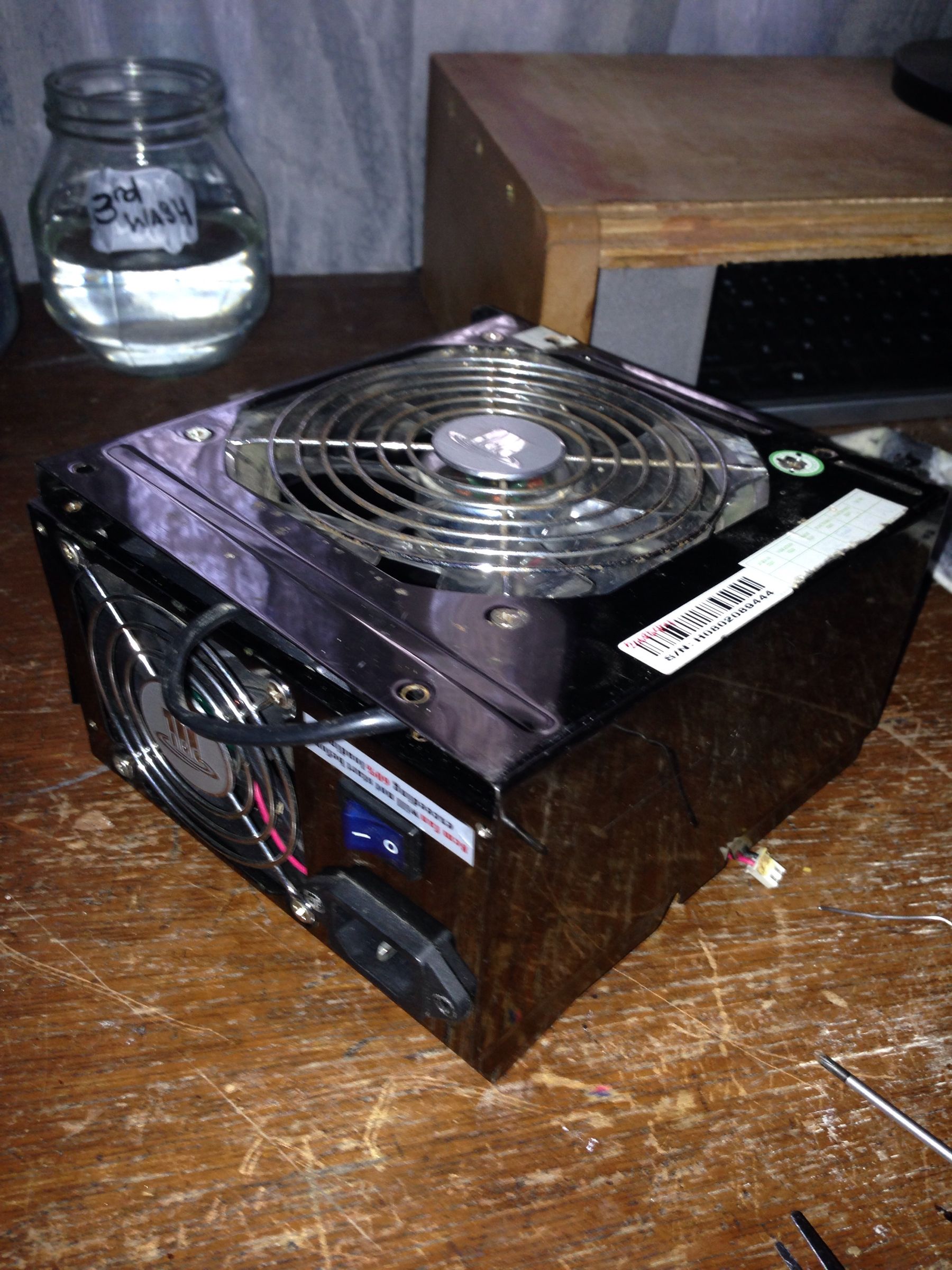 Solder Fume Vent From an Old PSU : 5 Steps - Instructables