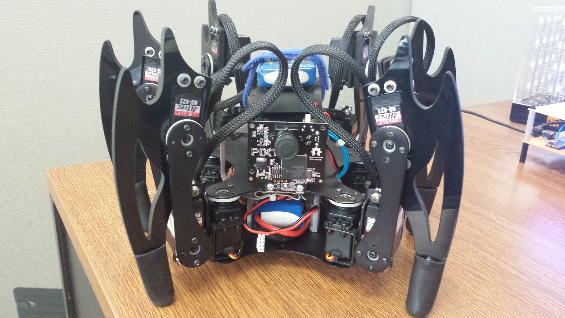 Arduino Mega Hexapod 9 Steps Instructables