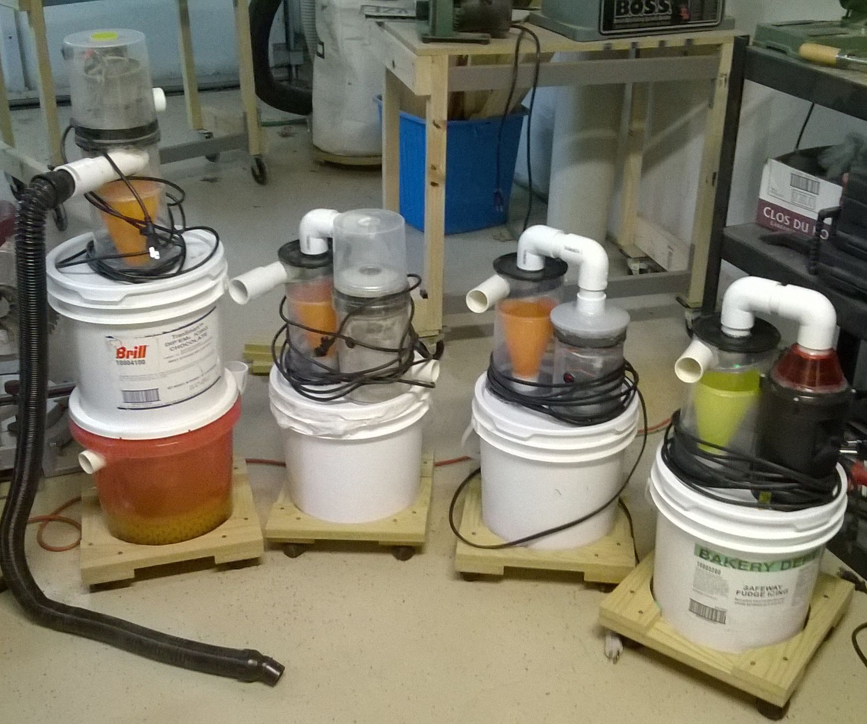 Dust Cyclone Separator (Shop Vac / Dust Collector) From a CD Spindle ...