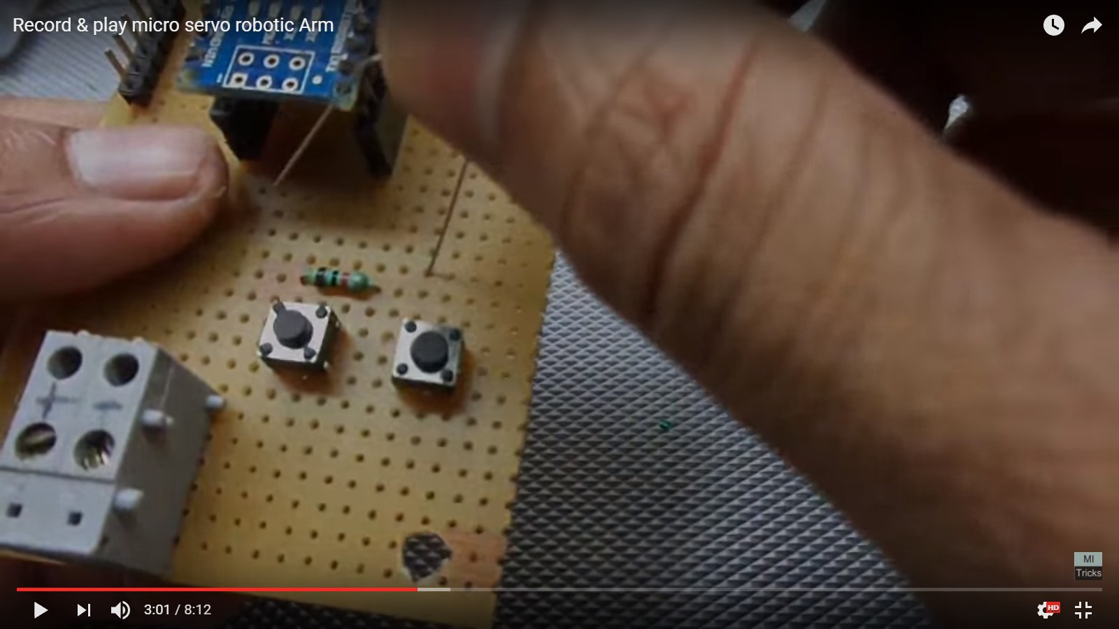 Micro Servo Based Robotic Arm With Record and Play Function : 5 Steps ...