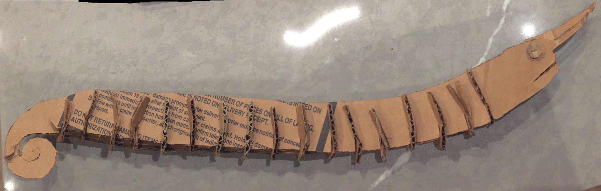 Cardboard Chameleon : 6 Steps - Instructables