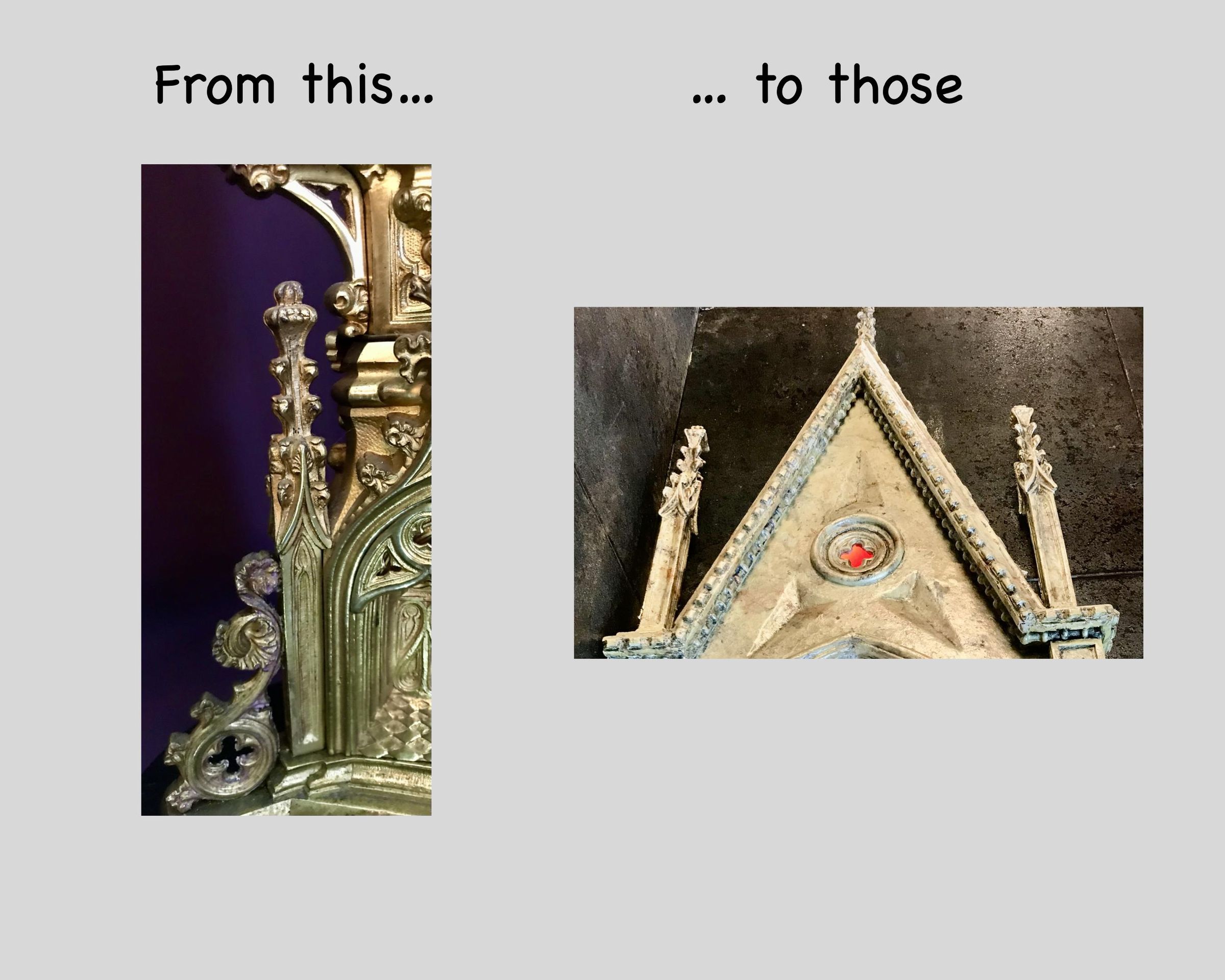 How to Build a Faux Gothic Temple in a Small Space Using PVC Pipes ...