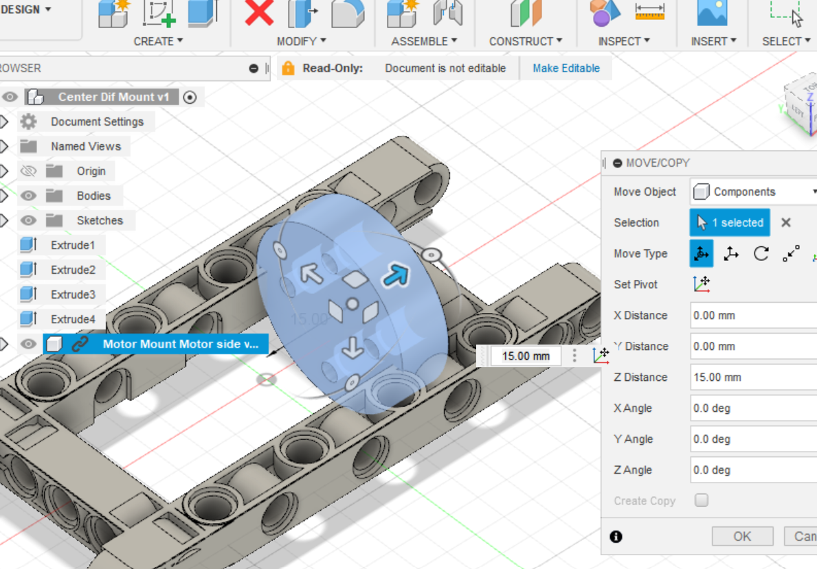 How to Make Lego Technic Compatible Parts in Fusion 360 : 7 Steps (with ...