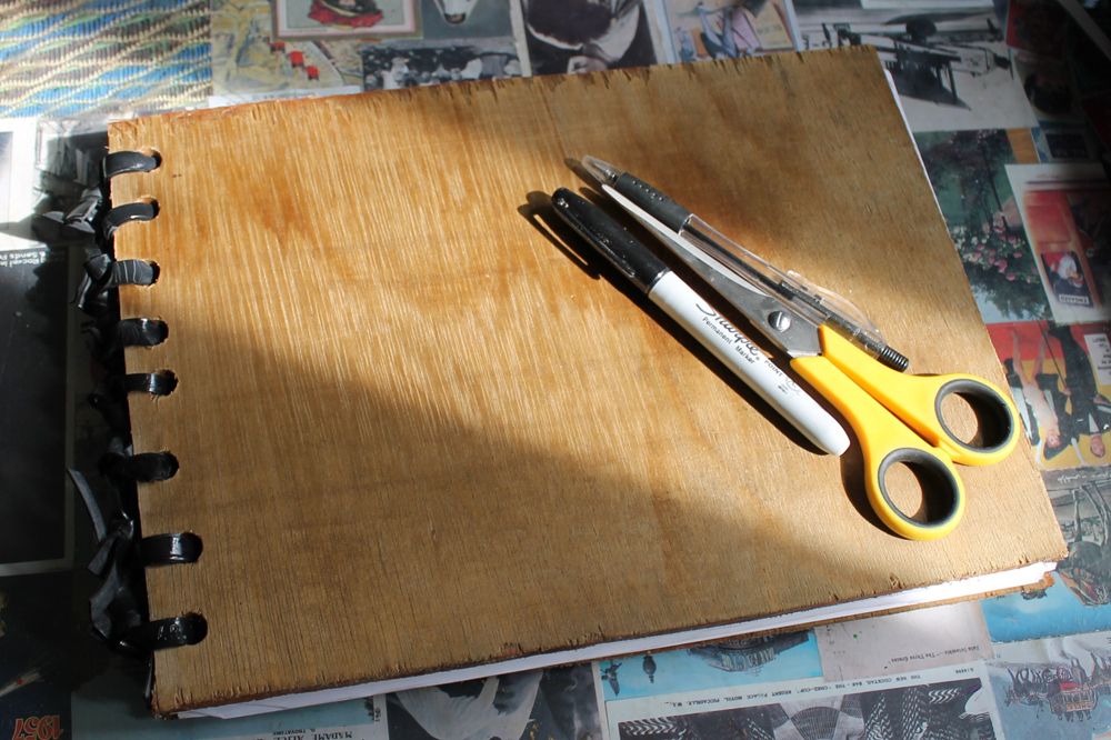 Sketchbook Made From Scrap Materials. : 5 Steps (with Pictures ...