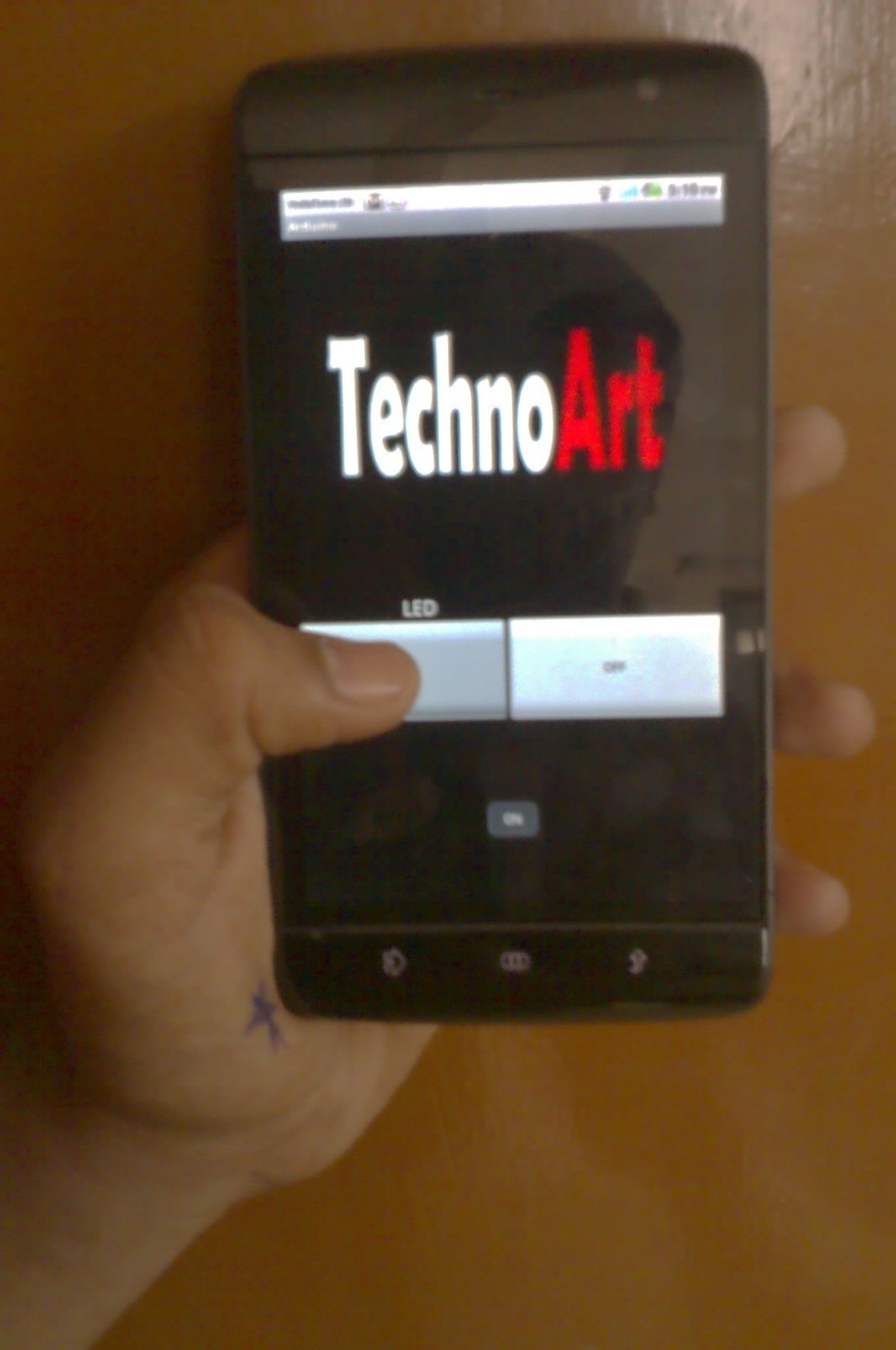 Making an Android Application for Arduino(LED Turn ON/OFF) : 3 Steps ...