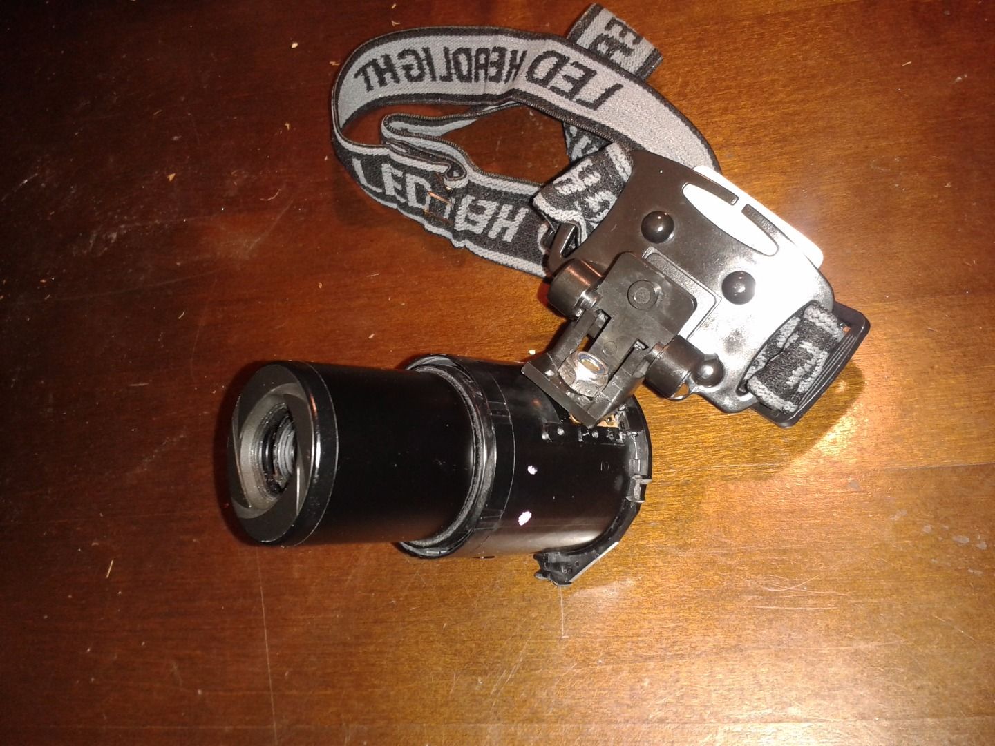 How to Make a Variable Zoom Head Lens From a Photocamera's Telescopic ...