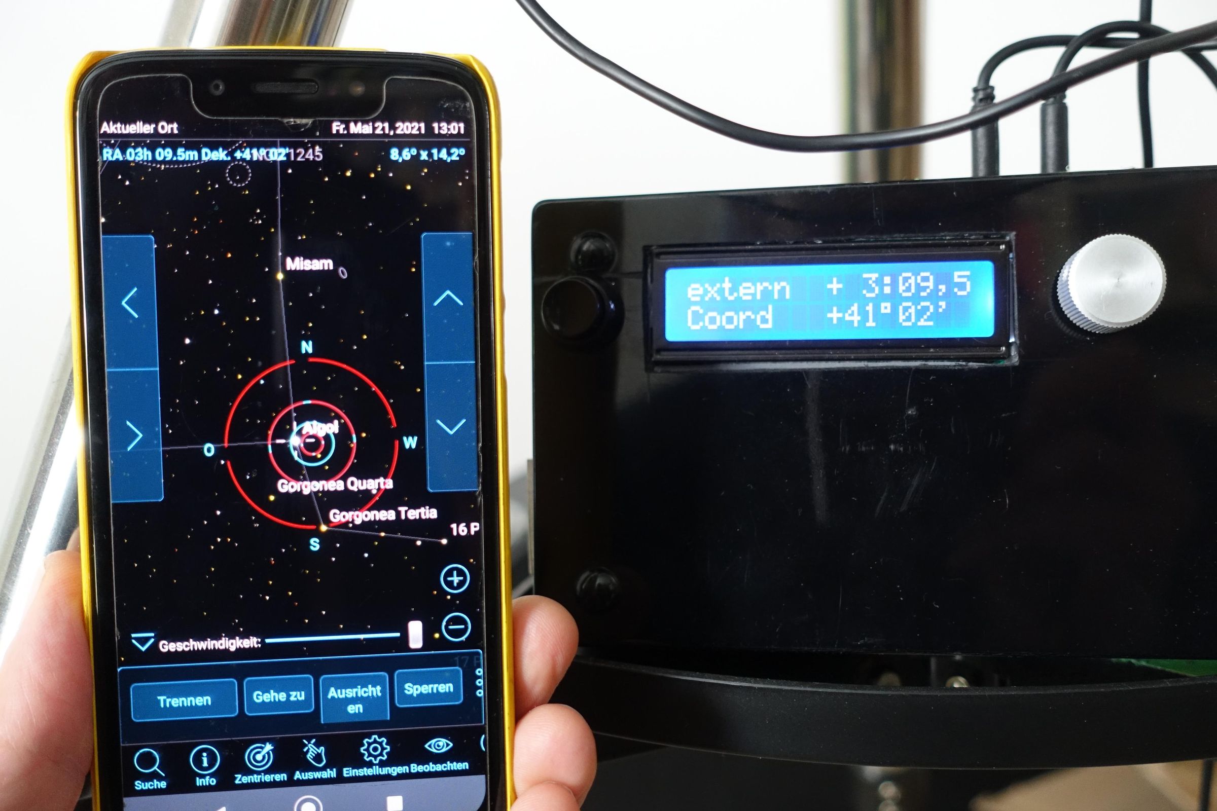 SpotNik - StepTo / PushTo / Digital Setting Circles for EQ Mounted ...