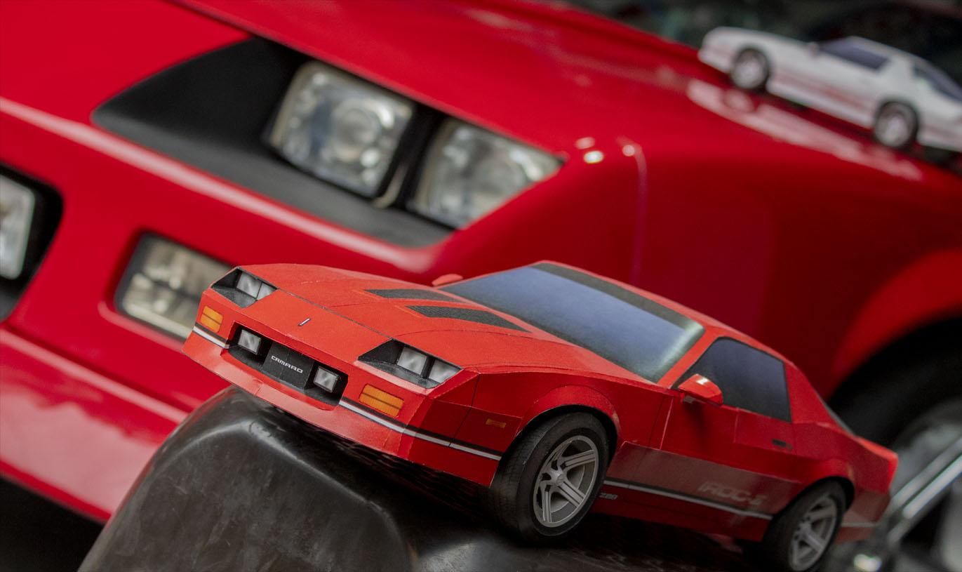 Camaro Z28 IROC-Z DIY Paper-Craft - Instructables