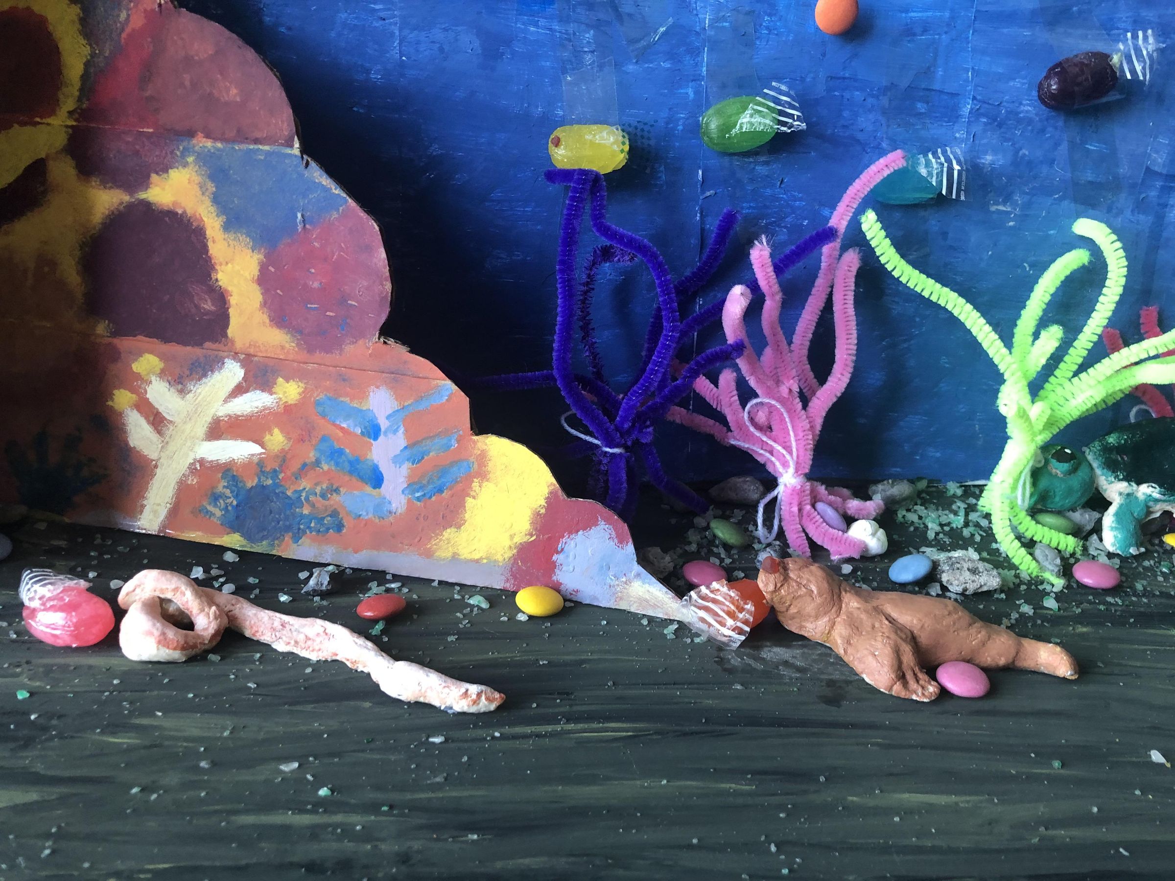 Marine Ecosystem Model With Candy! : 30 Steps - Instructables