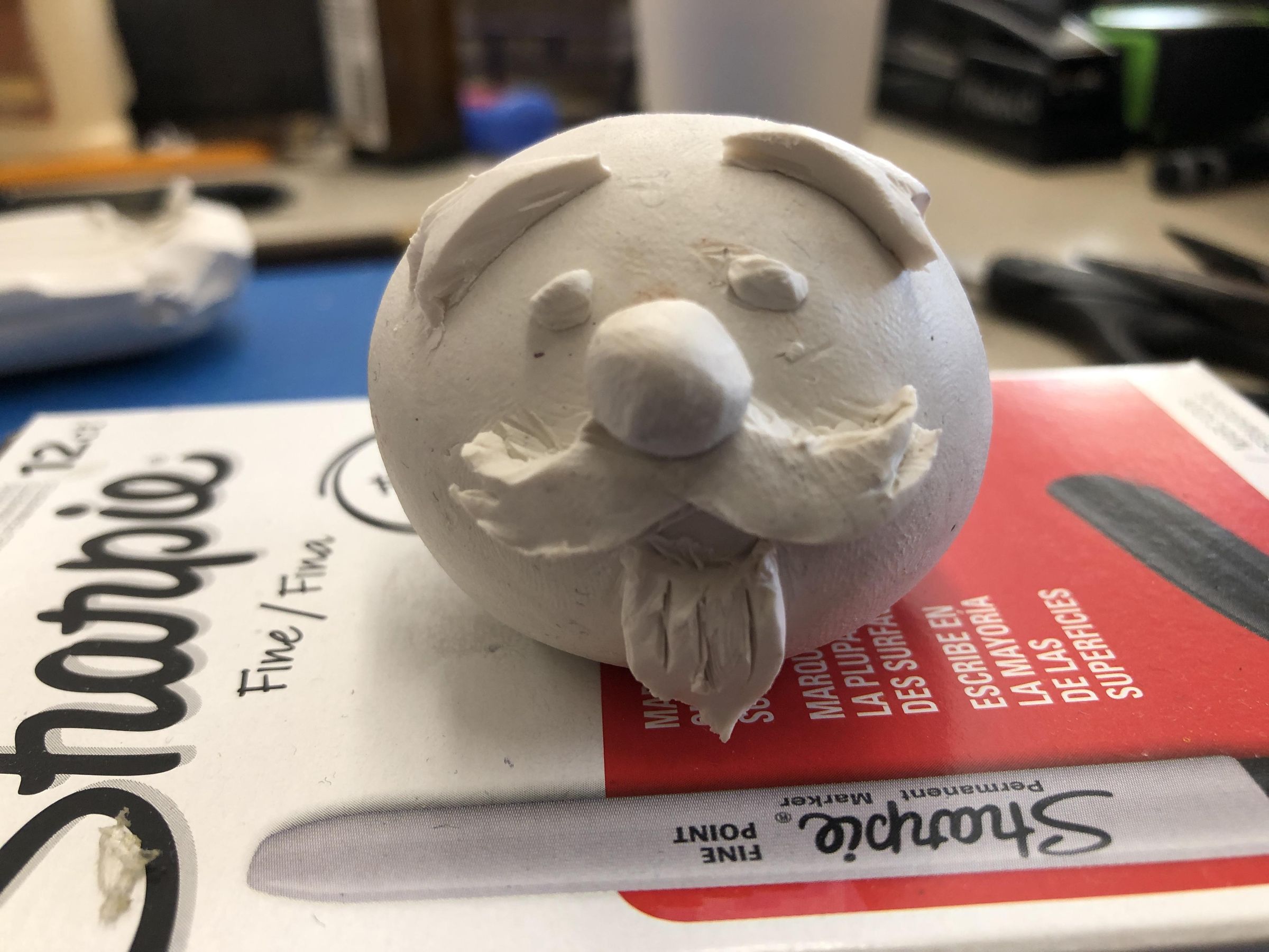 Creating Rudolph the Red Nosed Reindeer Figures for Christmas Card : 18 ...