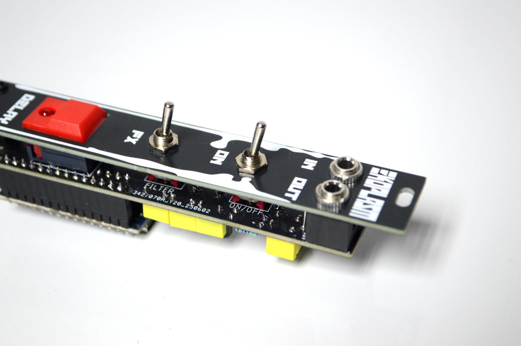 Echo / Delay Modular Synth - Powered by Arduino : 7 Steps (with ...