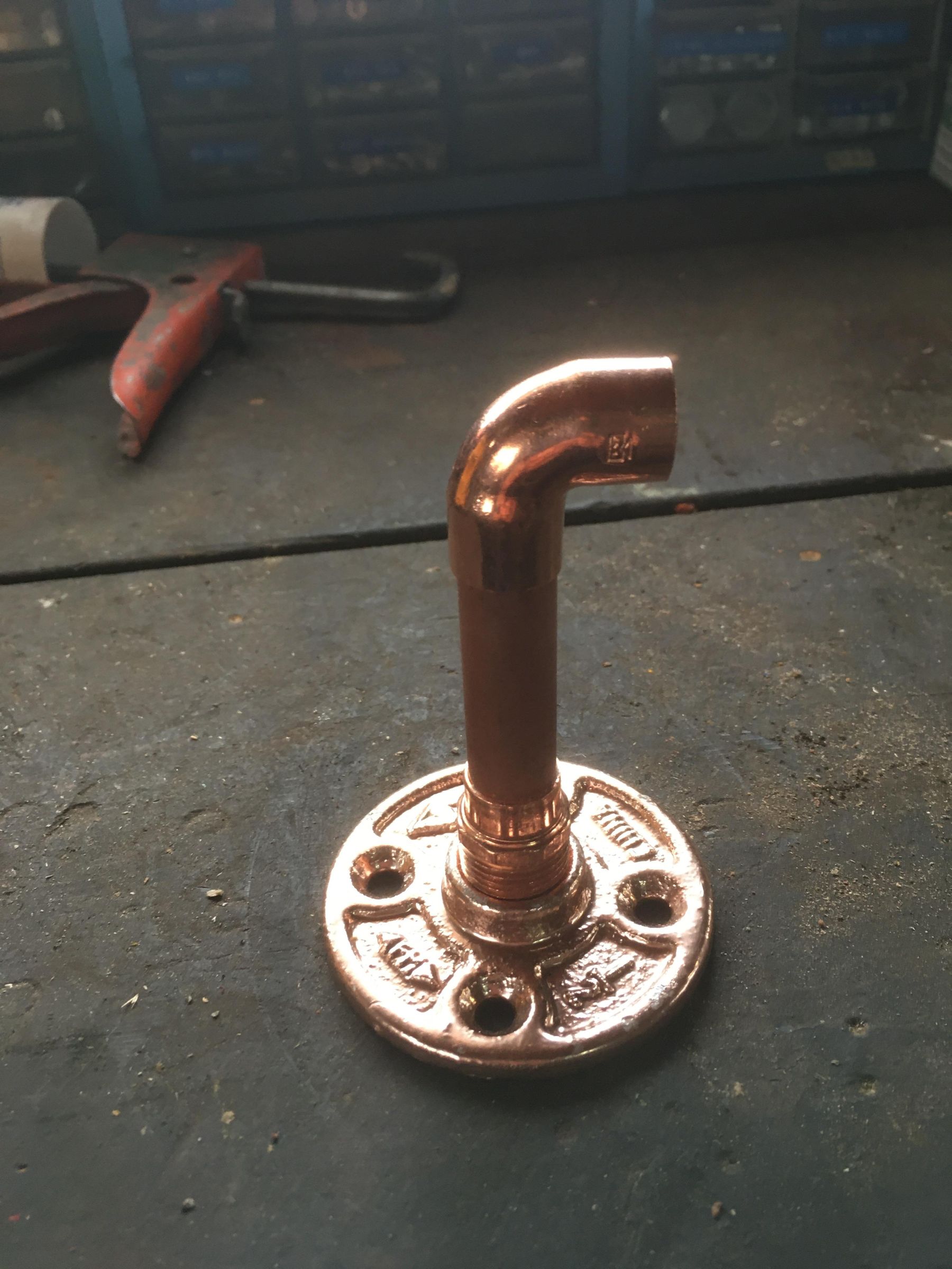 Brushed Copper Curtain Rods From Plumbing Parts : 9 Steps (with ...