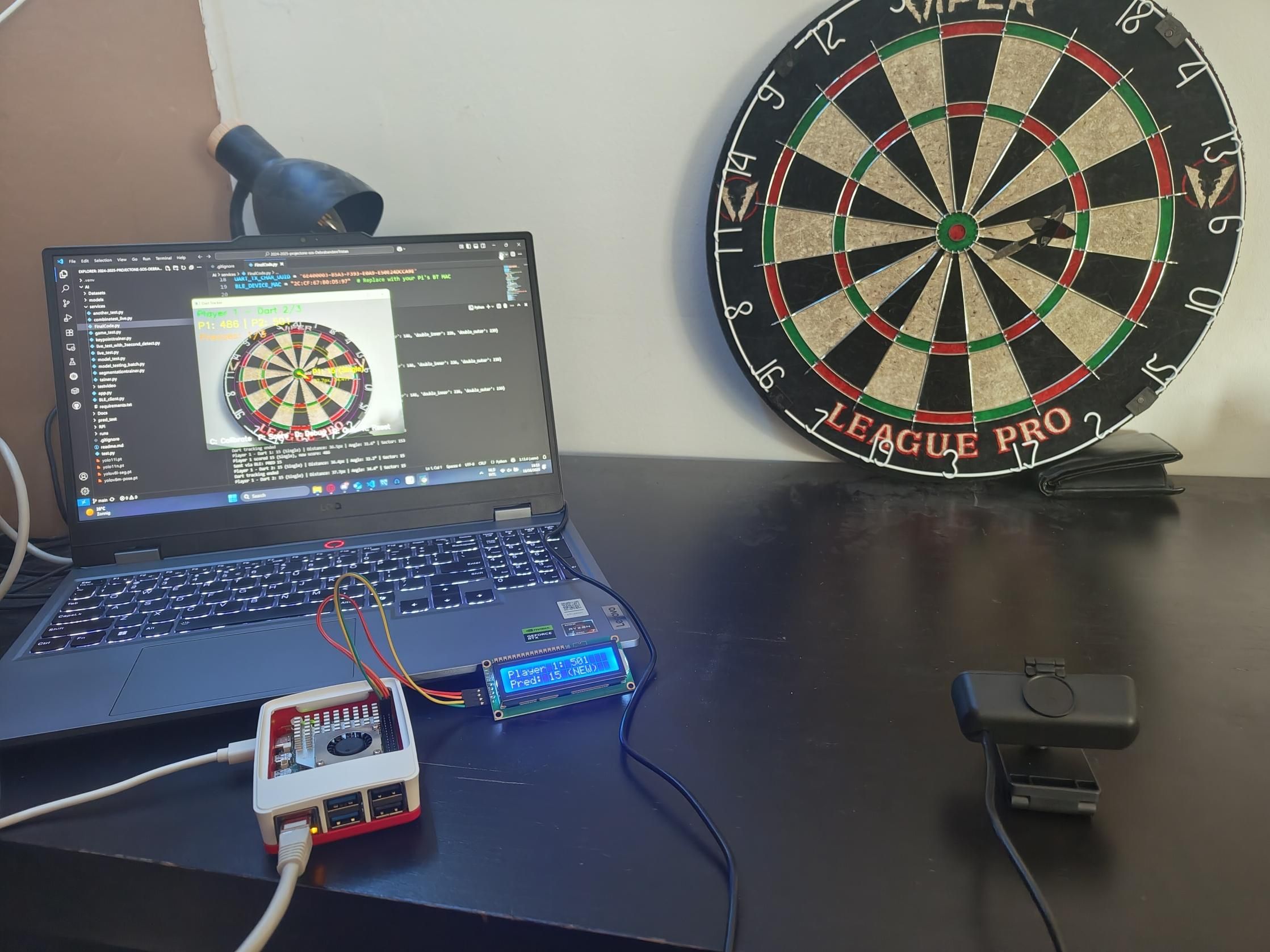 Automatic Dart Score Calculator : 4 Steps - Instructables