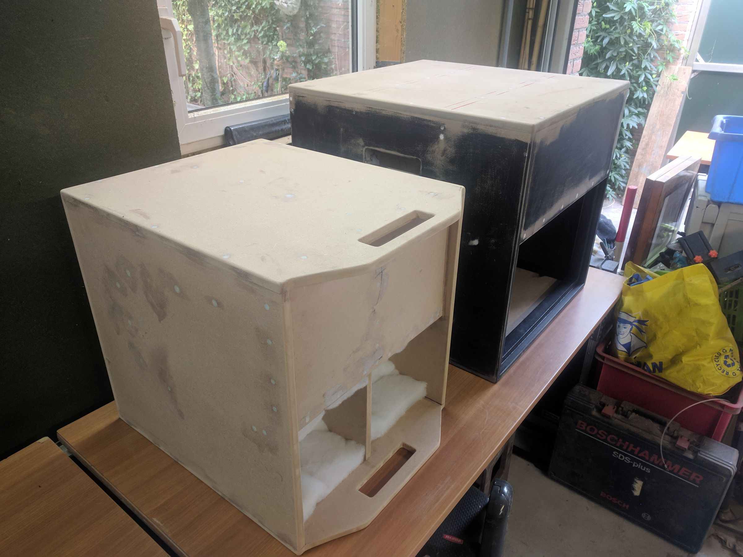 Building a Cubo 18 and Modified Cubo 8 Subwoofer : 5 Steps - Instructables