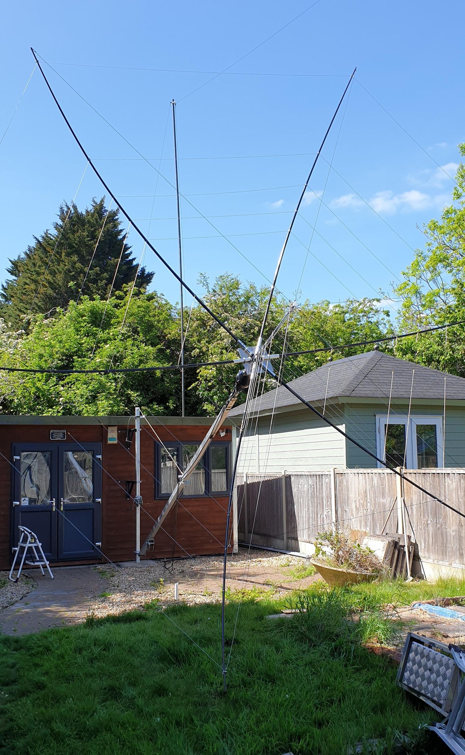 Broadband Hex Beam Antenna - 6 Band : 6 Steps (with Pictures ...