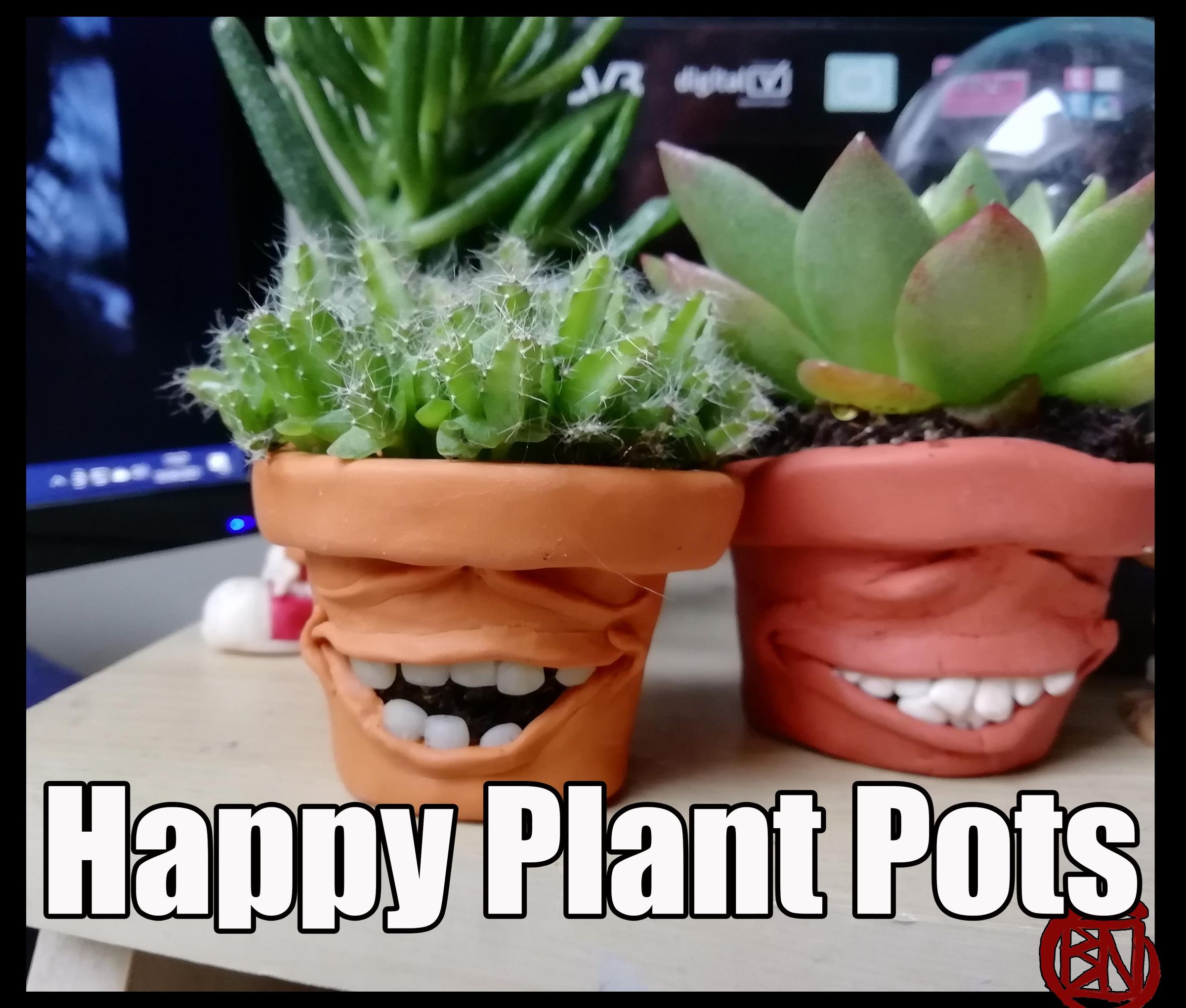 Happy Plant Pots : 4 Steps (with Pictures) - Instructables