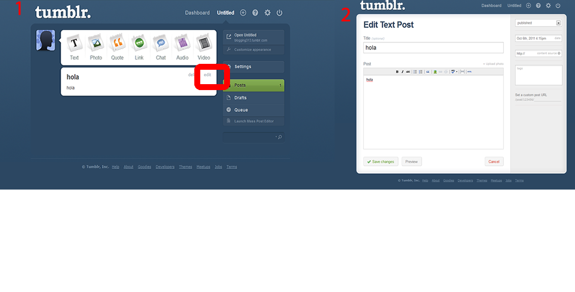 How to Create and Maintain a Blog on Tumblr.com : 6 Steps - Instructables