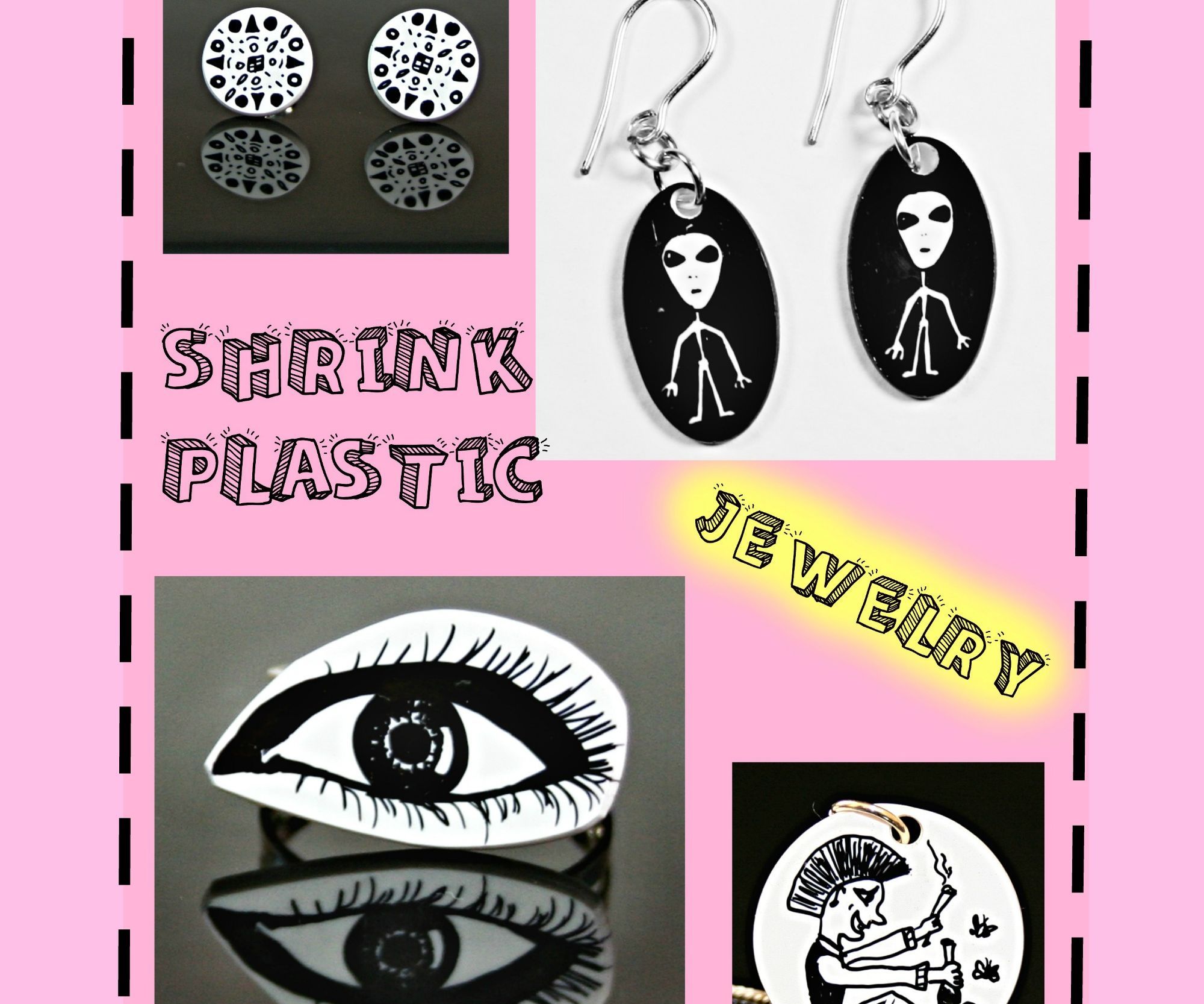Shrink Plastic Jewelry : 3 Steps - Instructables