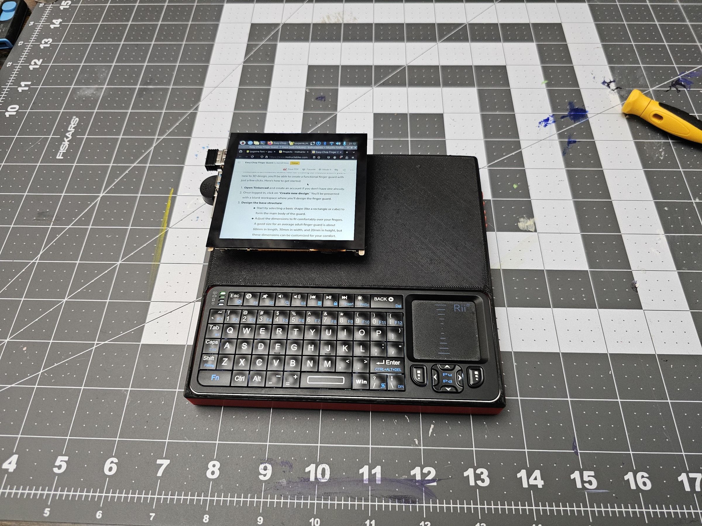 Touch, Type and Sketch on the Go With KeyMo : 6 Steps (with Pictures ...