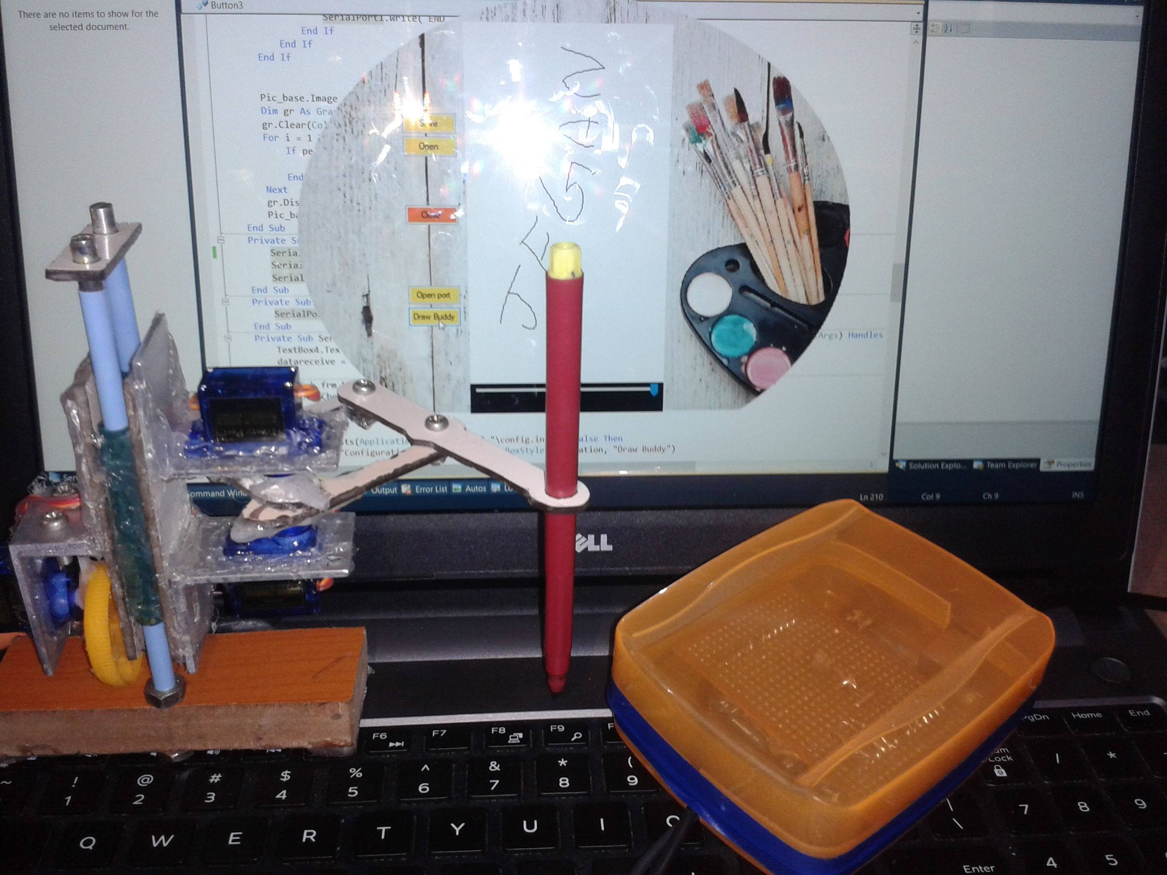 Cute Drawing Buddy V1, SCARA Robot - Arduino : 20 Steps (with Pictures ...