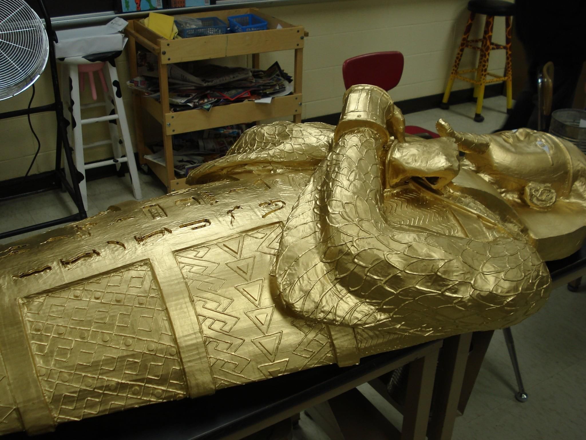 Life Size Paper Mache Sarcophagus : 10 Steps (with Pictures ...