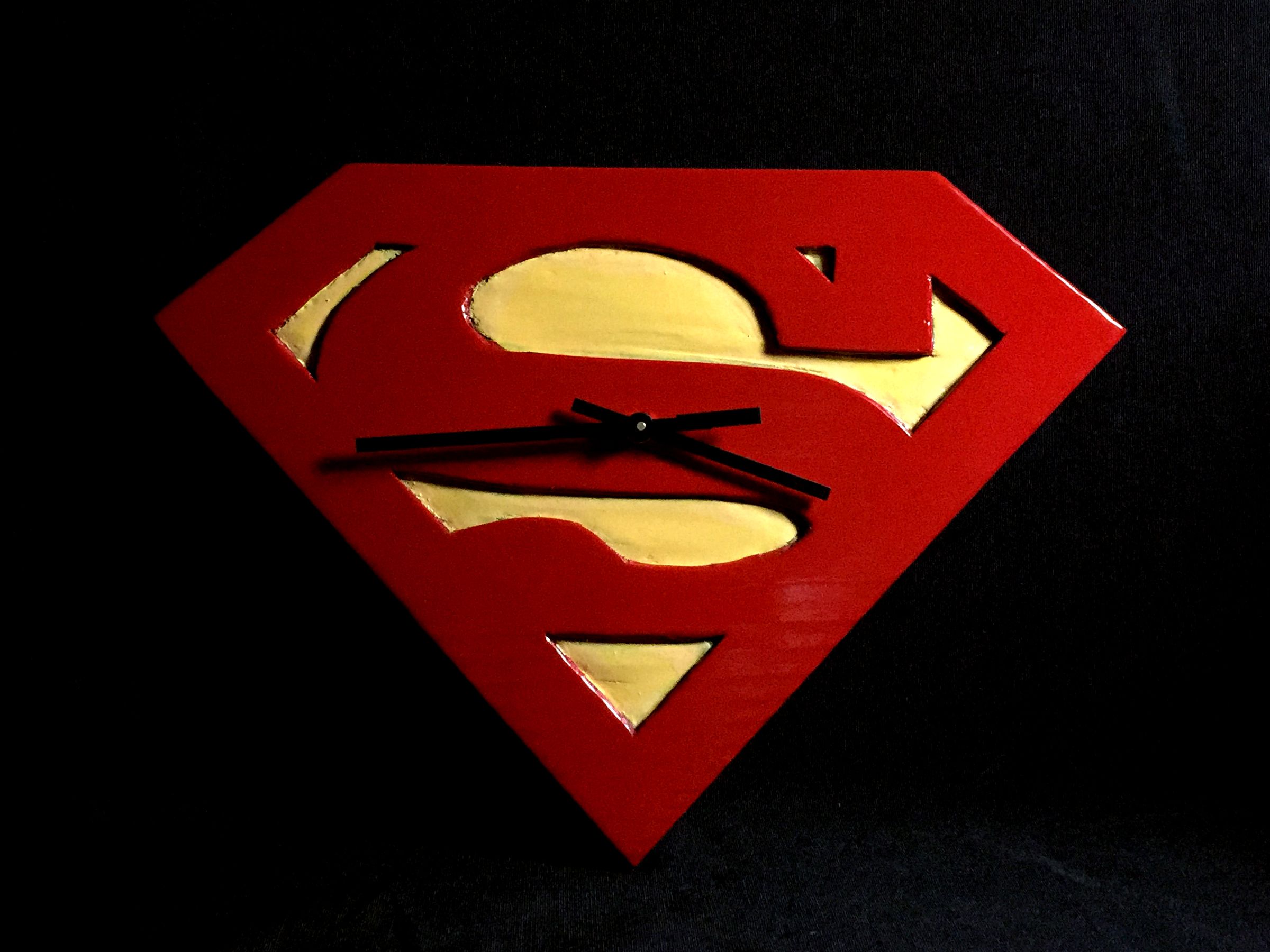 3 Ways to Make a Superman Clock : 28 Steps (with Pictures) - Instructables