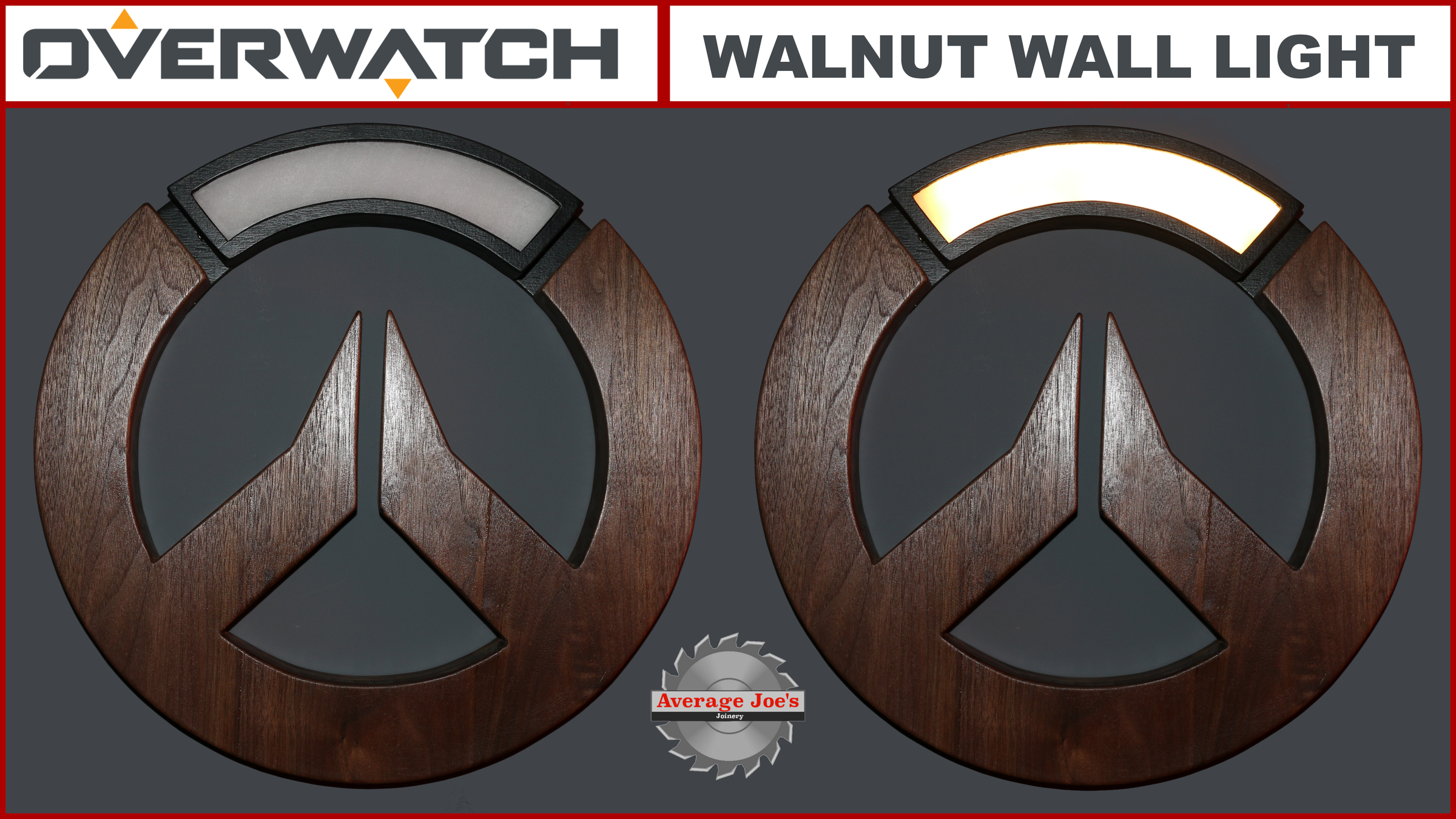 Overwatch Wall Light : 7 Steps (with Pictures) - Instructables