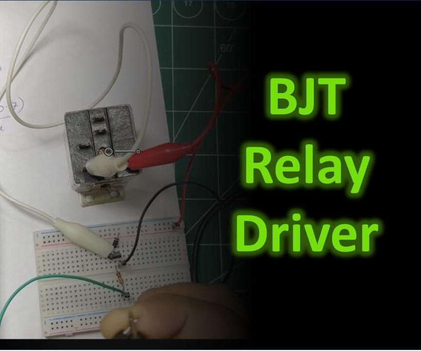 Designing Relay Driver Using BJT for Raspberry Pi, Arduino or Others ...