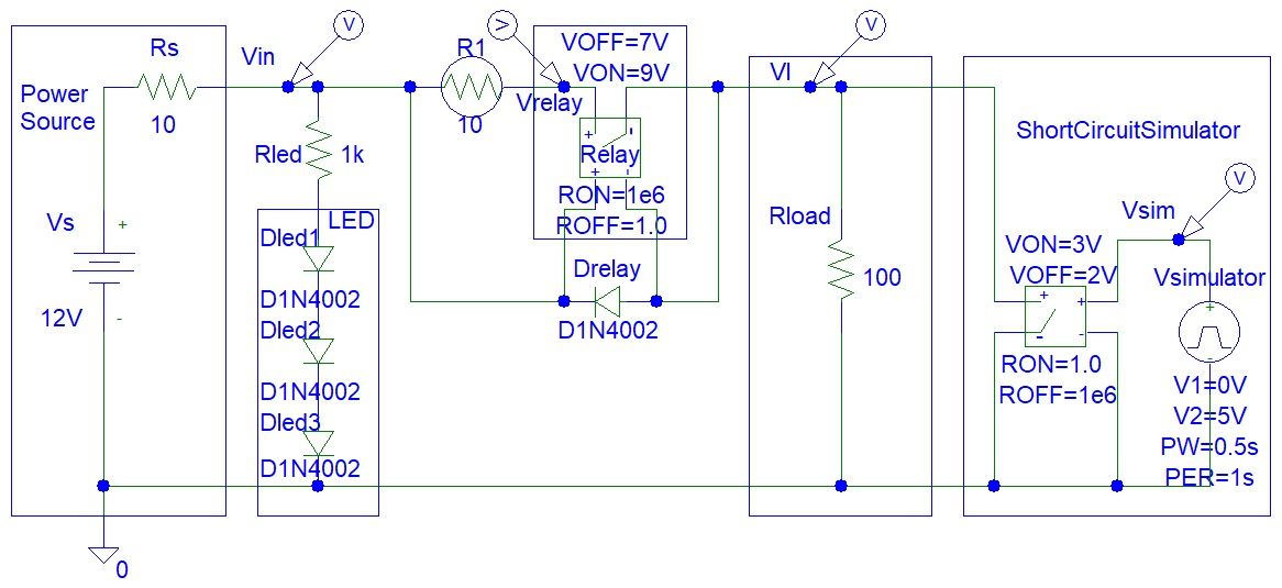 Power Supply With Relay Short Circuit Protection : 5 Steps - Instructables