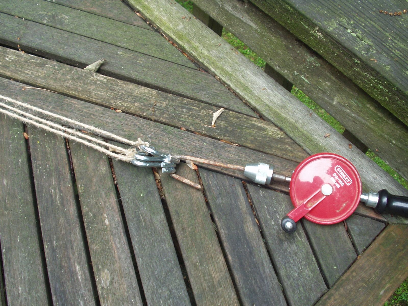 Rope Making With a Hand Powered Drill : 14 Steps (with Pictures ...