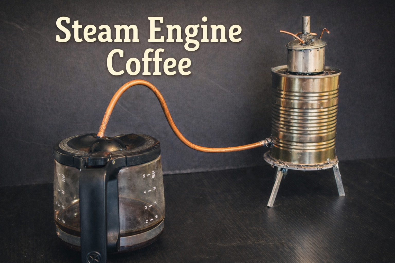 Heron's Engine (Steam Engine) Powered Coffee Maker : 29 Steps (with ...