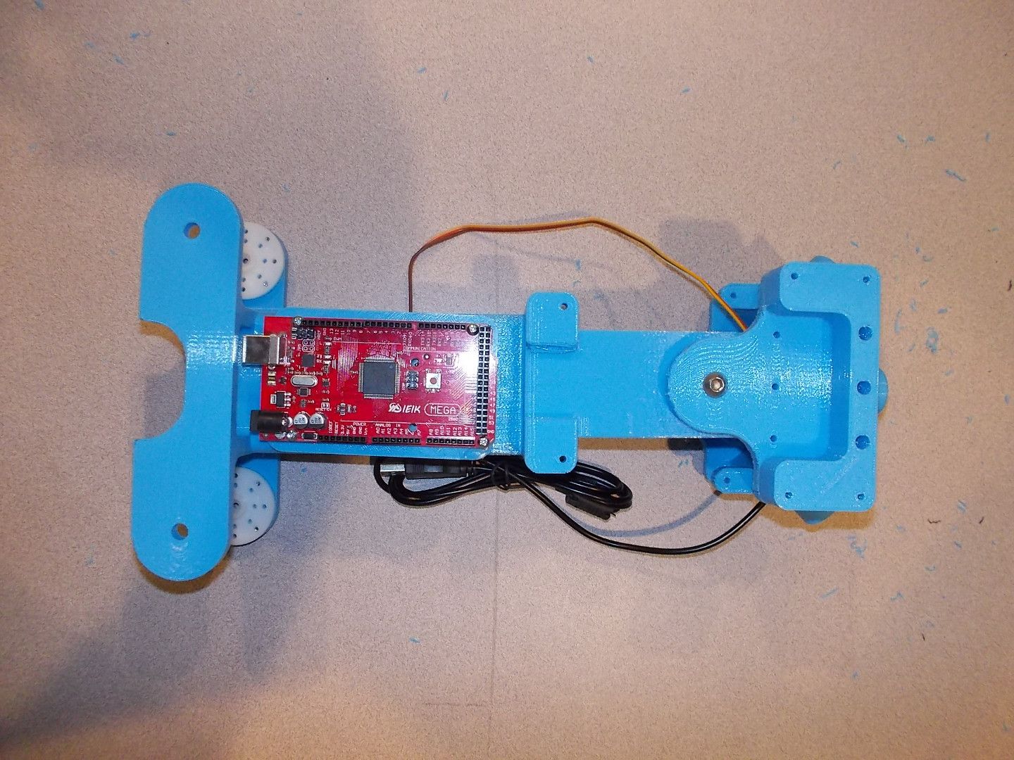 ASPIR: Full-Size 3D-Printed Humanoid Robot : 80 Steps (with Pictures ...