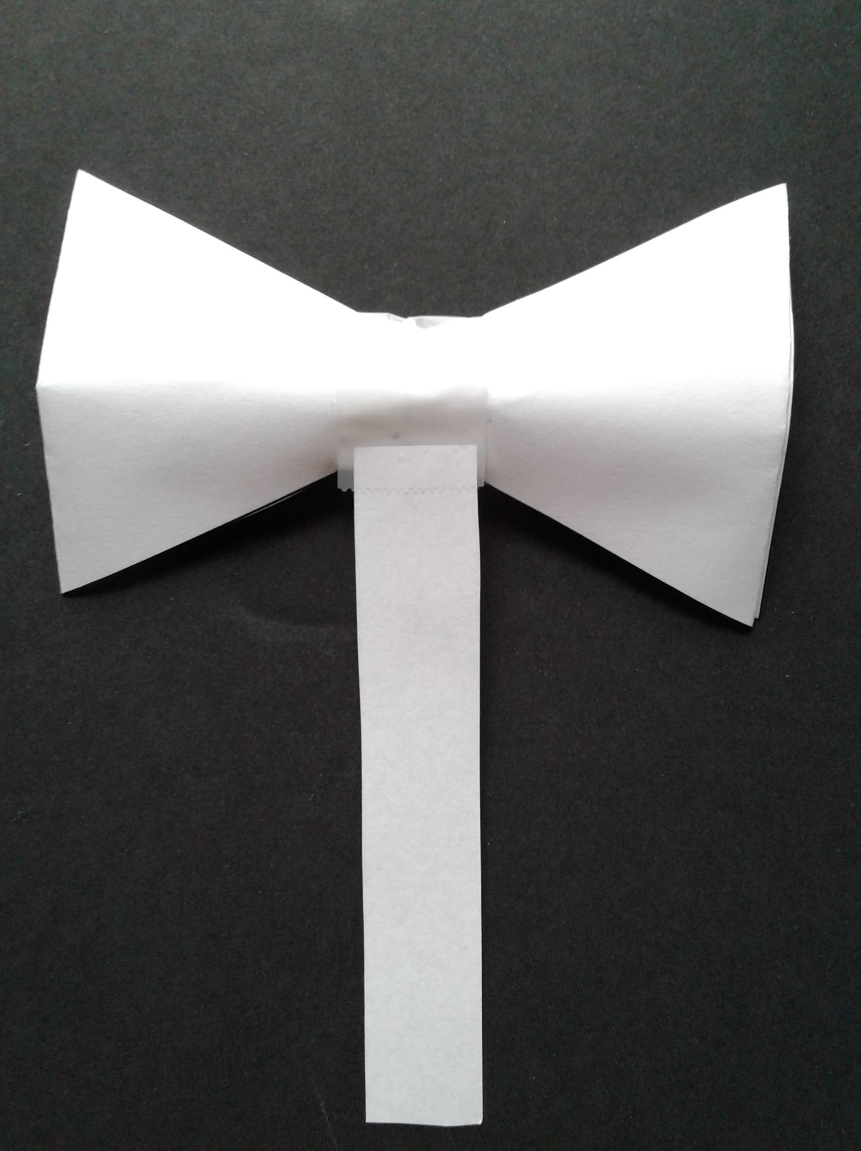 Paper Bow Tie Tutorial